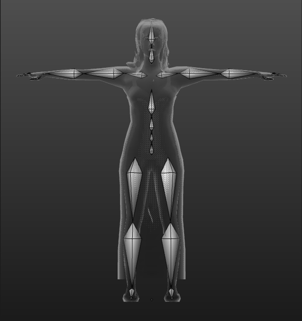 White Girl 3D Model - TurboSquid 1654669