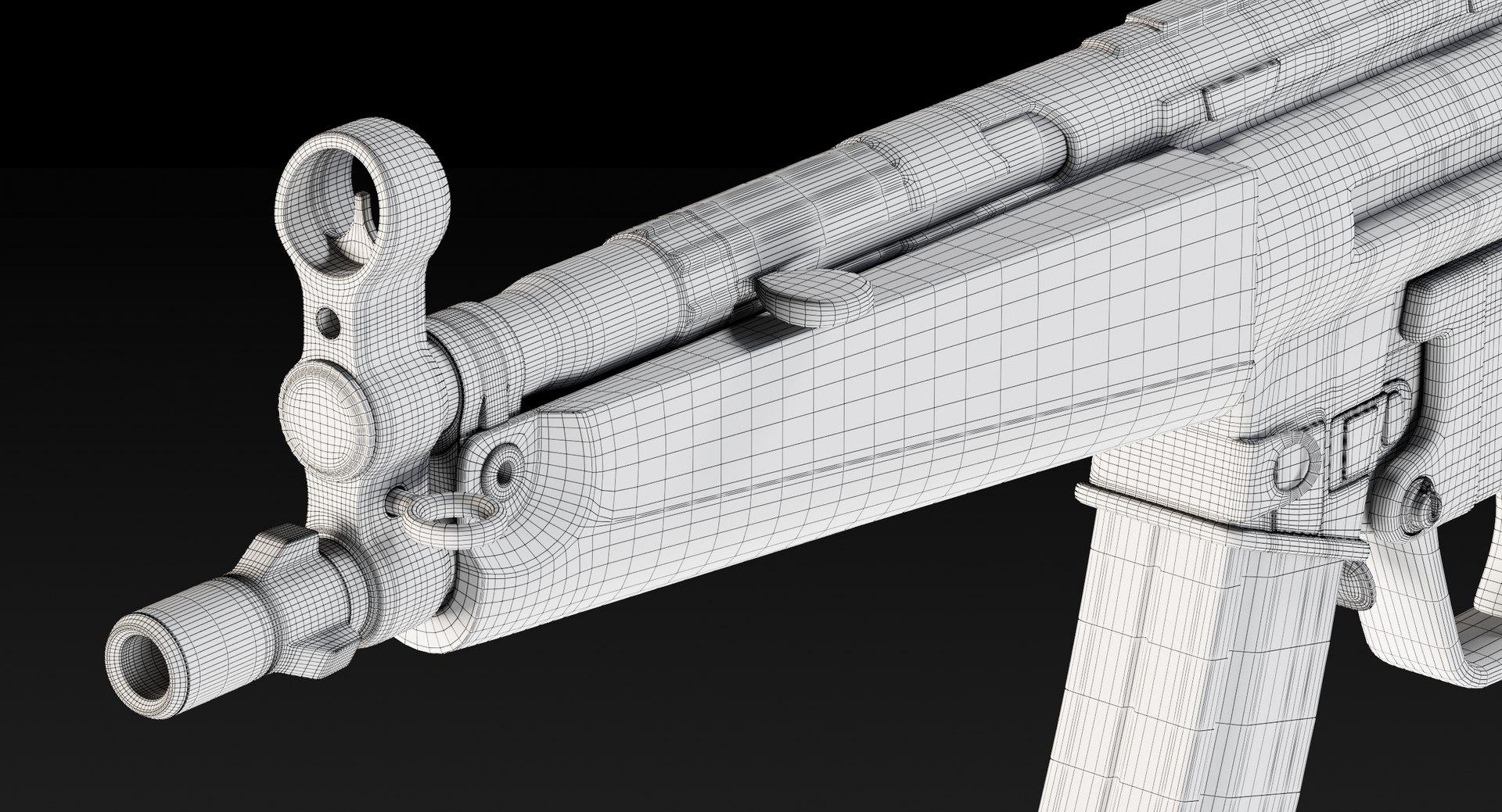 3D mp5a2 9mm model - TurboSquid 1406217