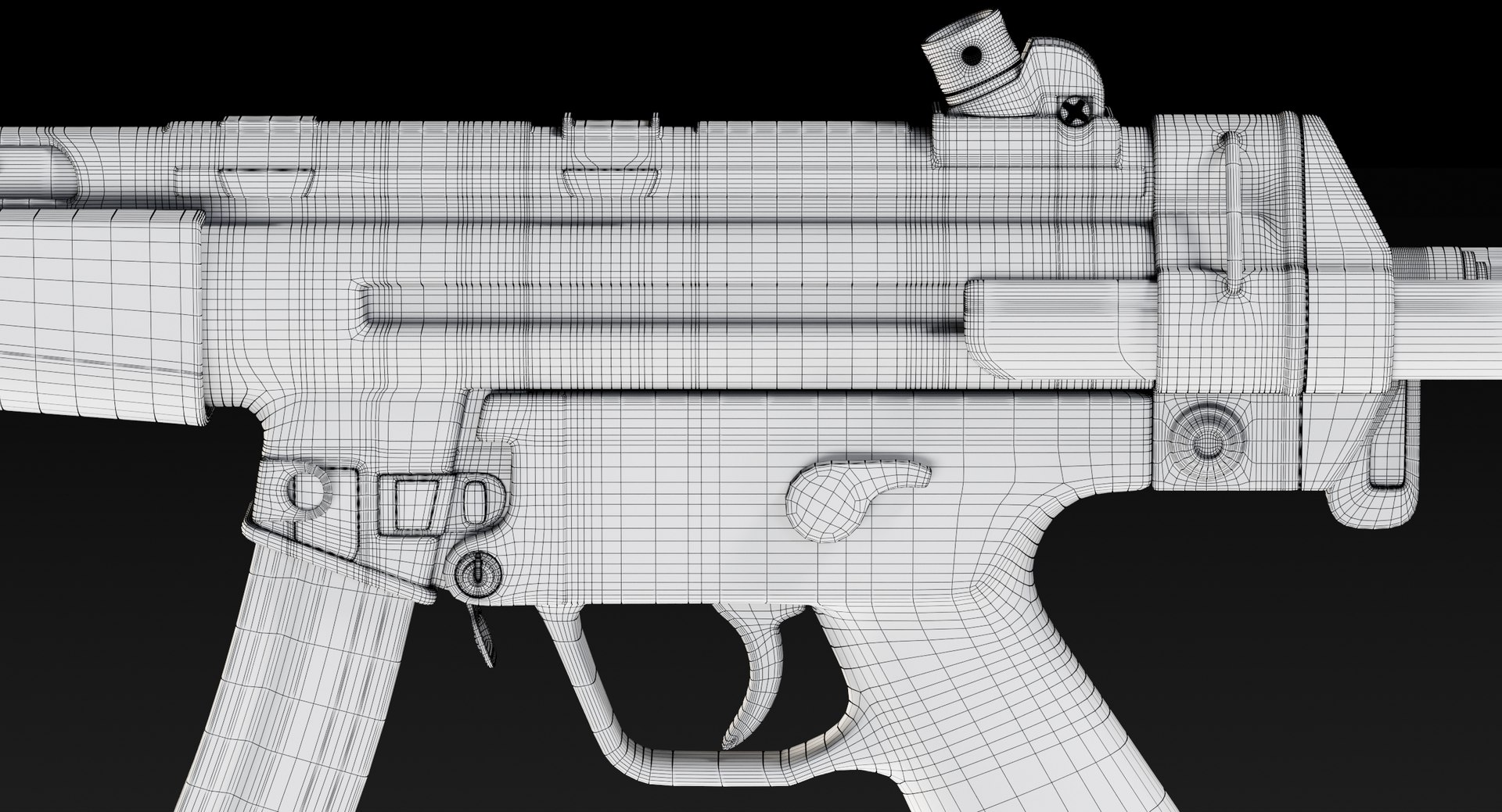 3D mp5a2 9mm model - TurboSquid 1406217