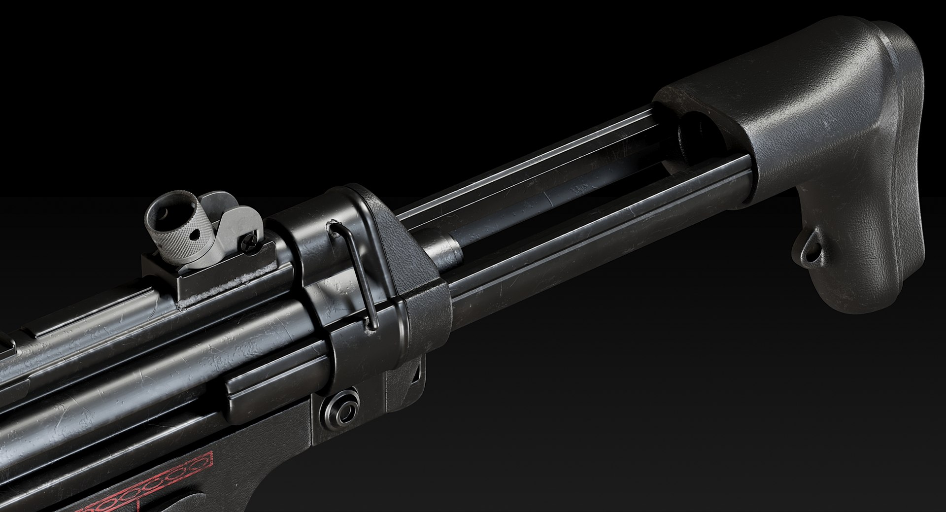 3D mp5a2 9mm model - TurboSquid 1406217