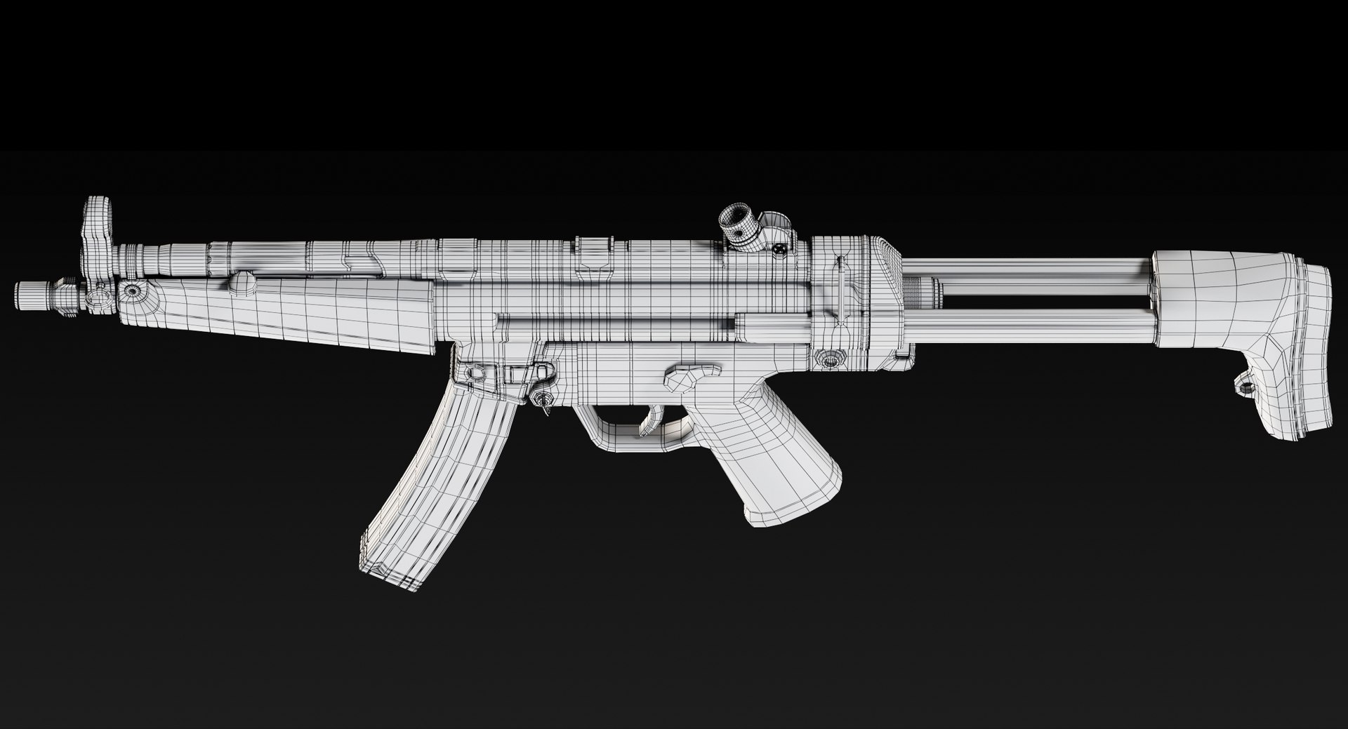 3D mp5a2 9mm model - TurboSquid 1406217