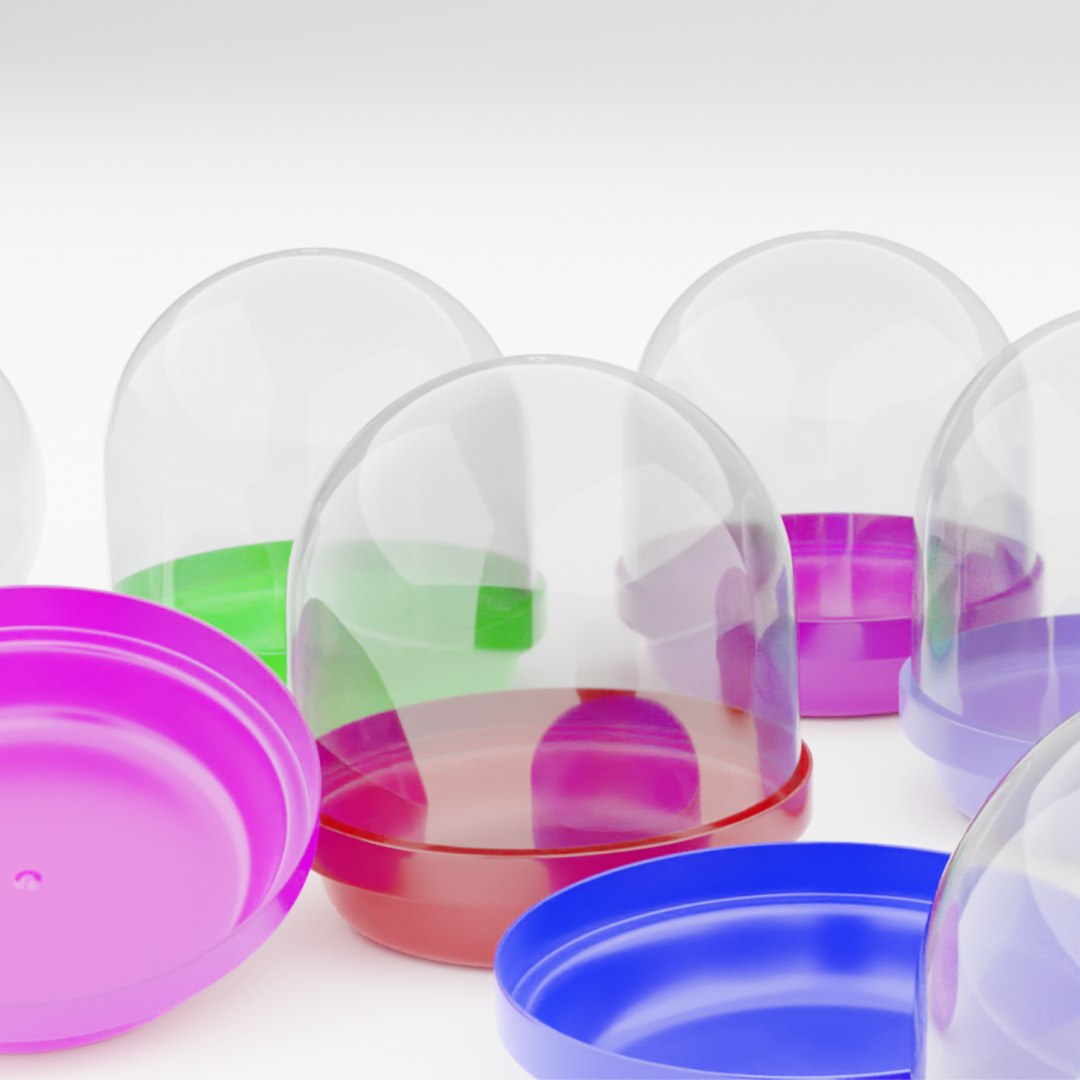 Toy Capsule 3D - TurboSquid 1796196