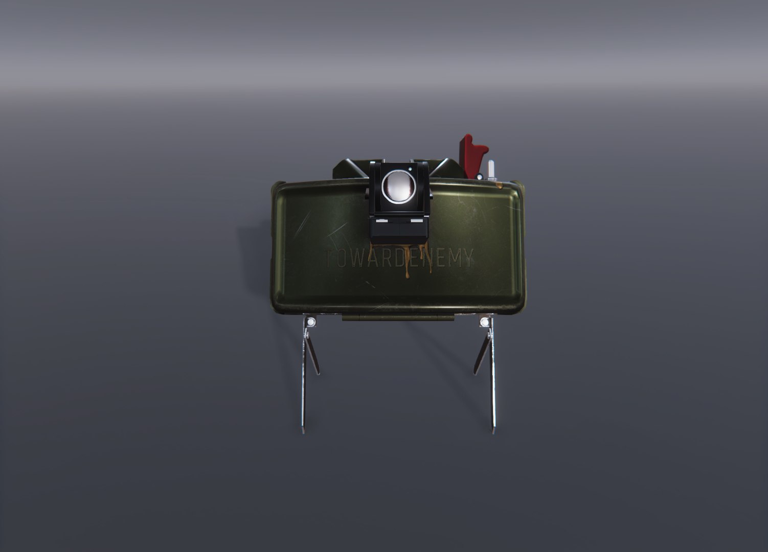 3D Claymore - M18 Mine Low-poly 3D Model - TurboSquid 1774545
