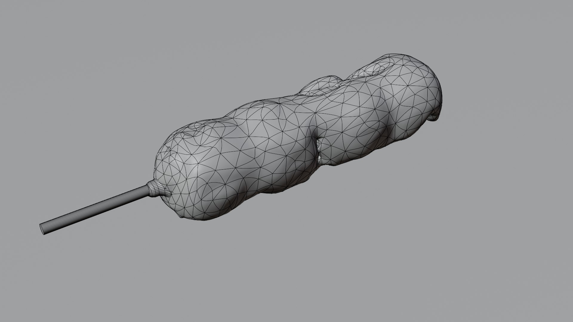 Mitarashi Dango Japanese Sweet Dumpling 3D Model - TurboSquid 2396944