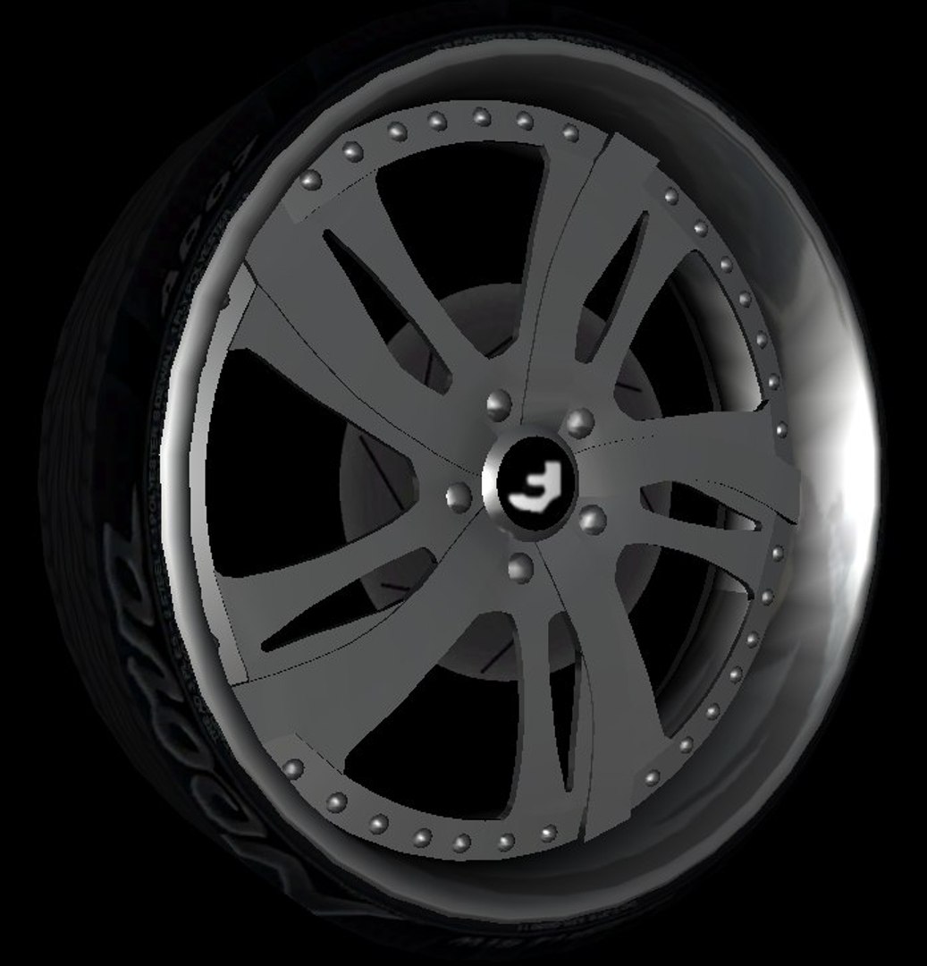 3d Forgiato Wheel Pack V1 Model