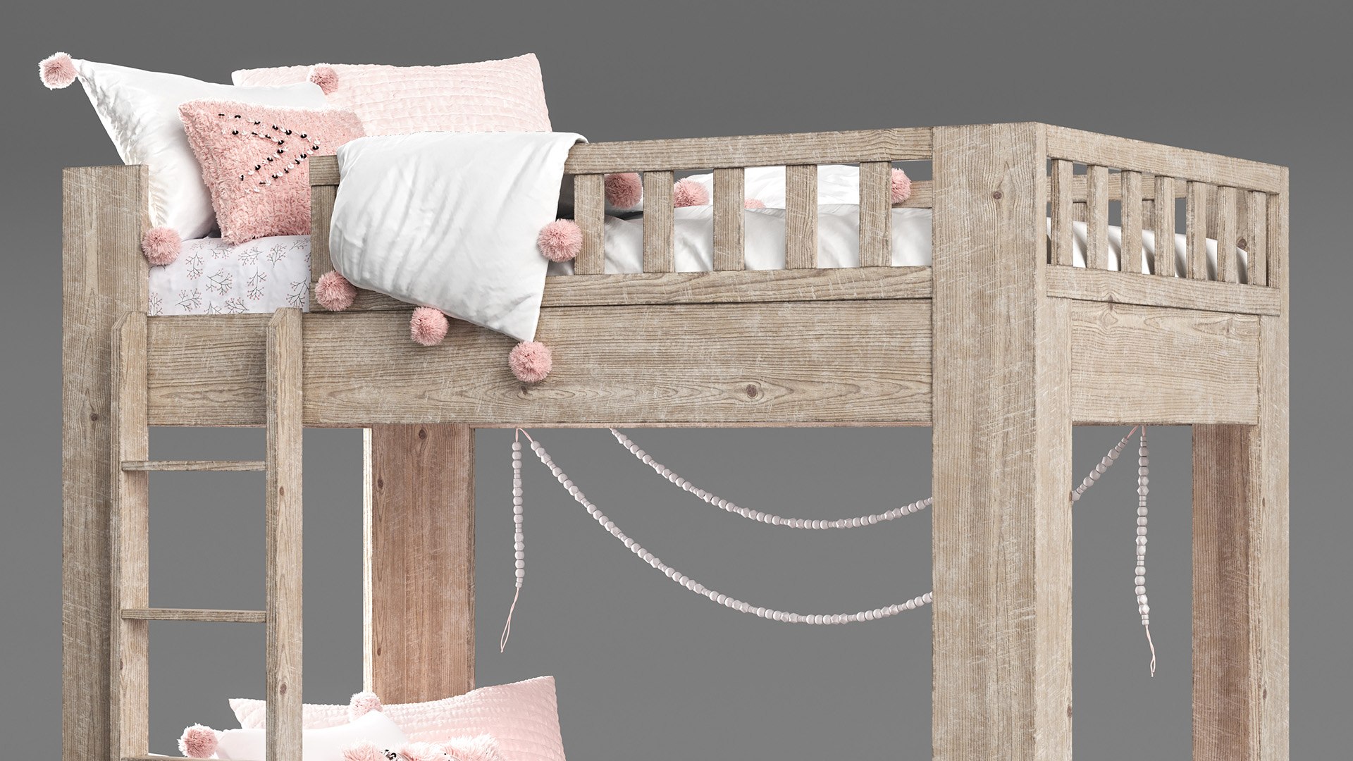 Callum Bunk Bed Restoration 3D Model - TurboSquid 1709820