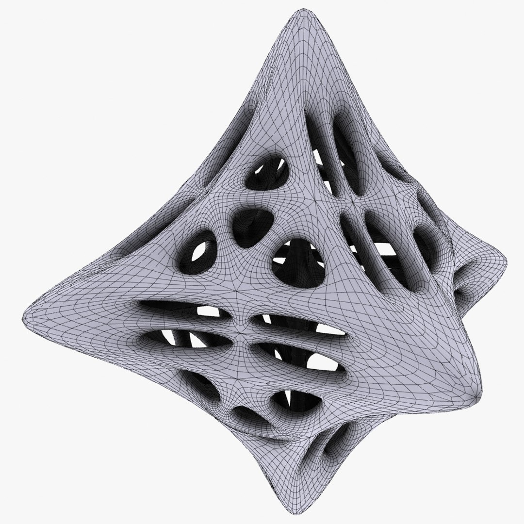 3d Model Complex Shape