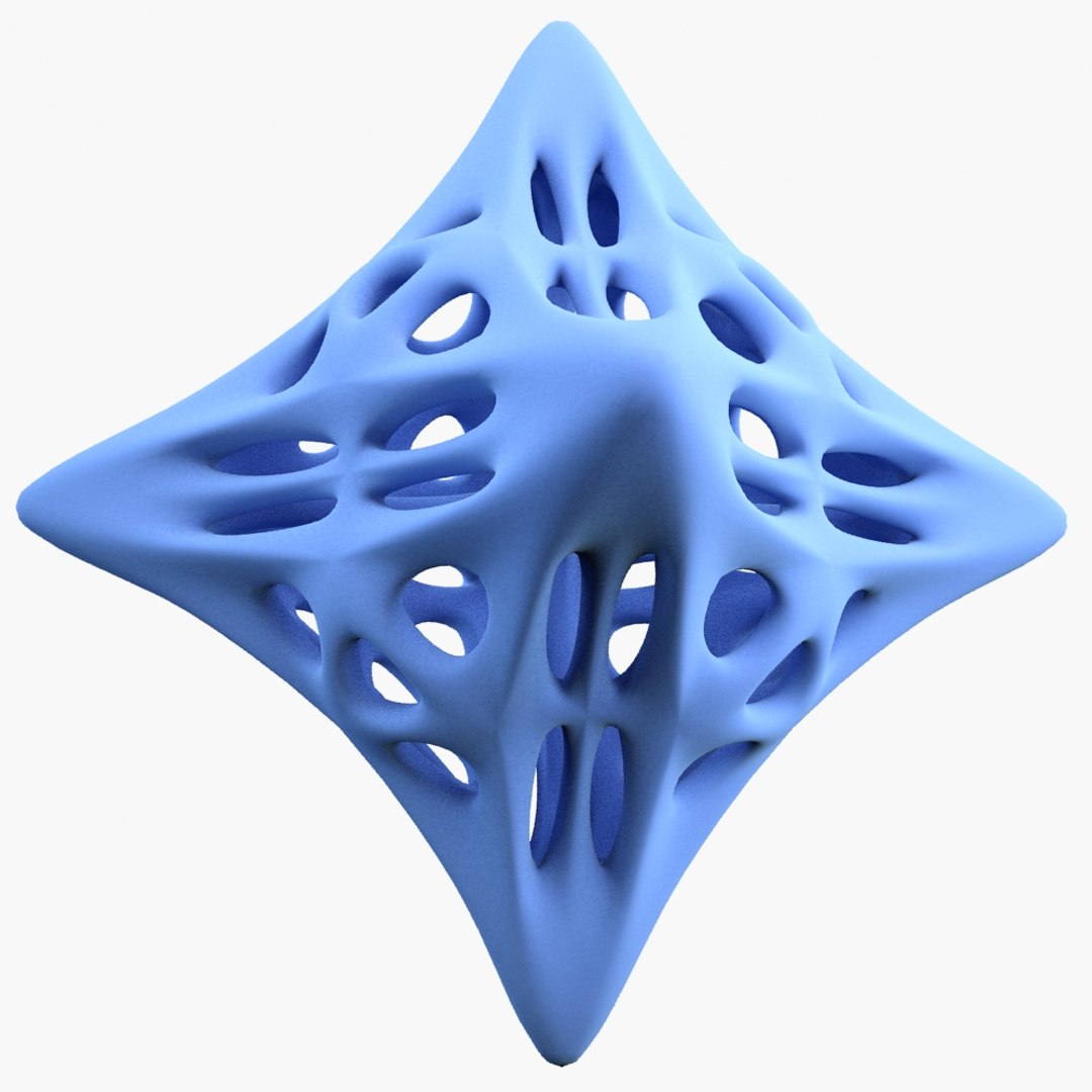 3d Model Complex Shape
