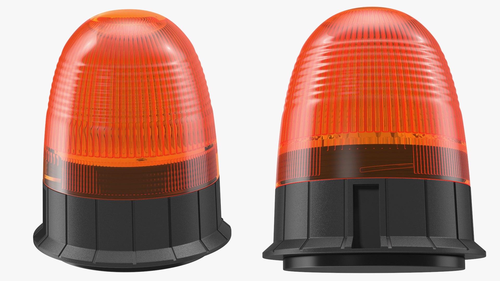 3D Magnetic Orange Flashing Beacon - TurboSquid 1707949
