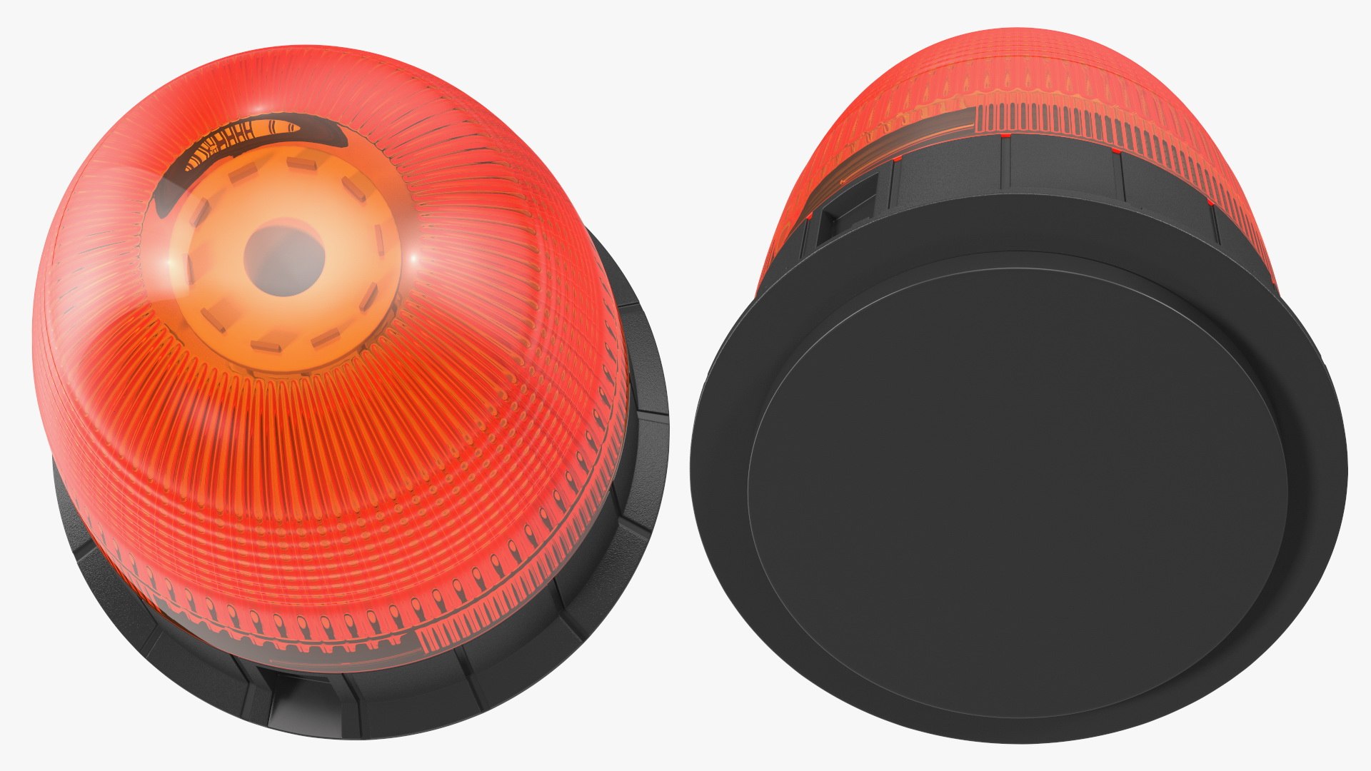 3D Magnetic Orange Flashing Beacon - TurboSquid 1707949