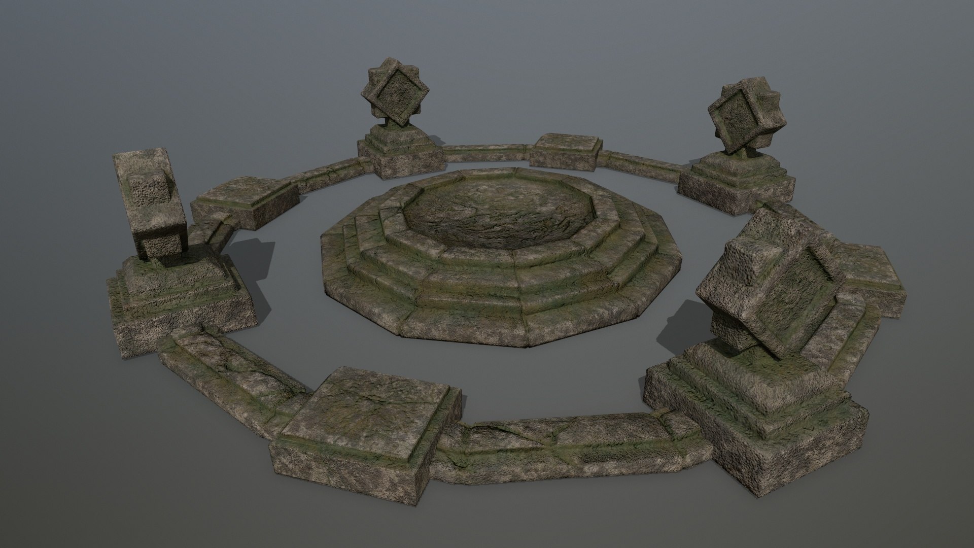 3D Temple - TurboSquid 1372123