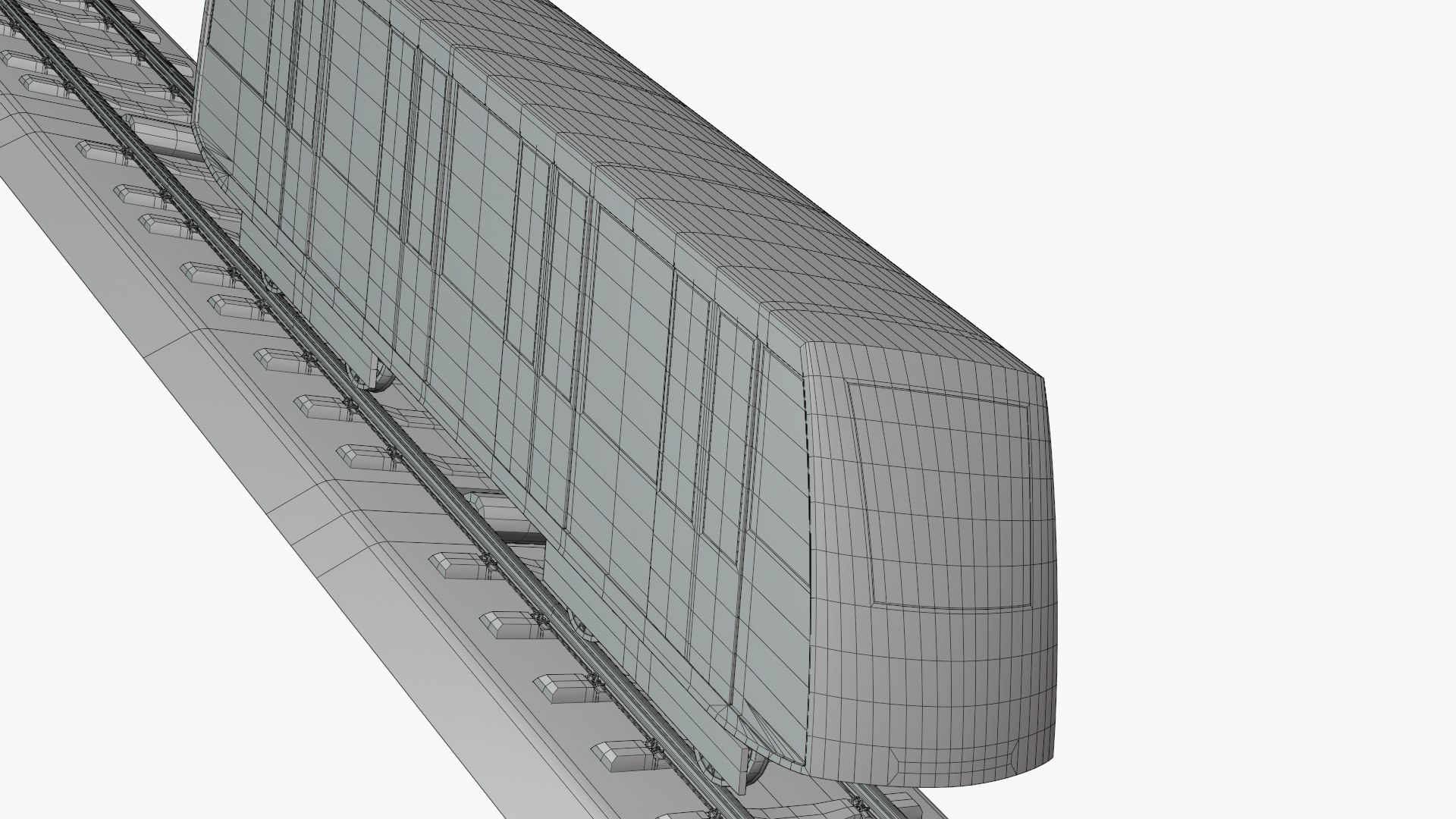 Modern Funicular 3D Model - TurboSquid 1916536