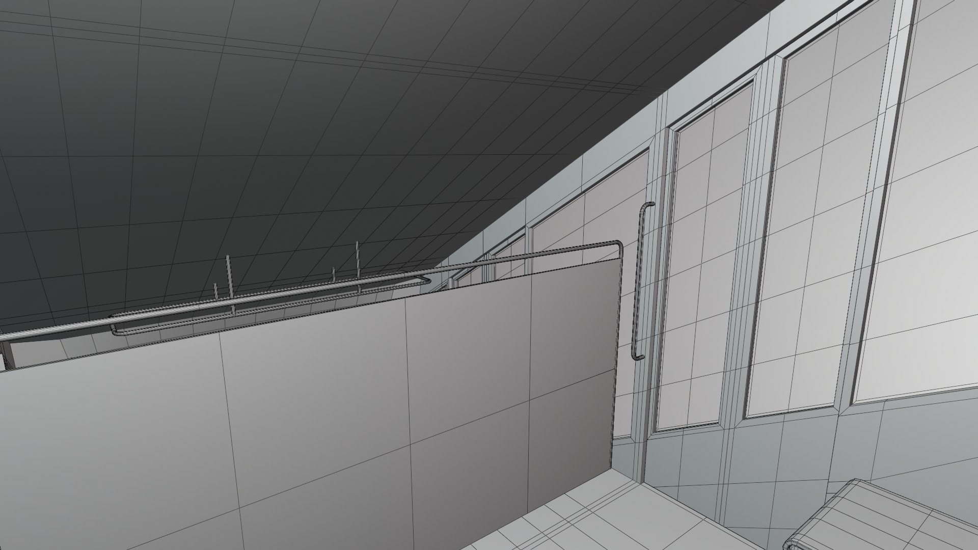 Modern Funicular 3D Model - TurboSquid 1916536