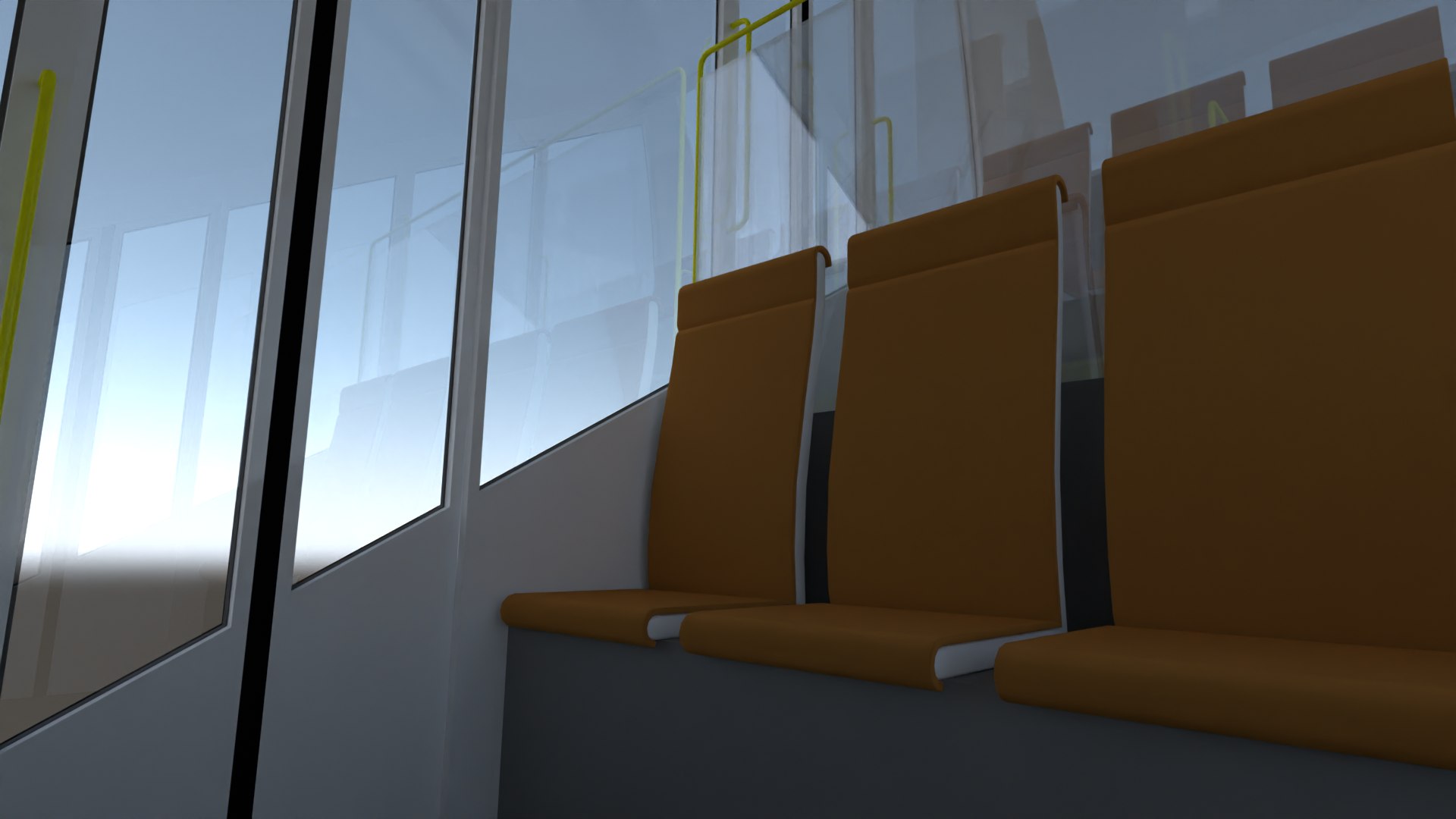 Modern Funicular 3D Model - TurboSquid 1916536