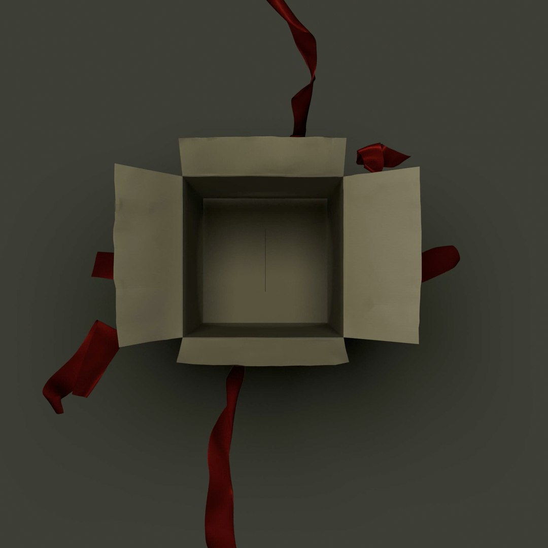 3d Obj Box Ribbon