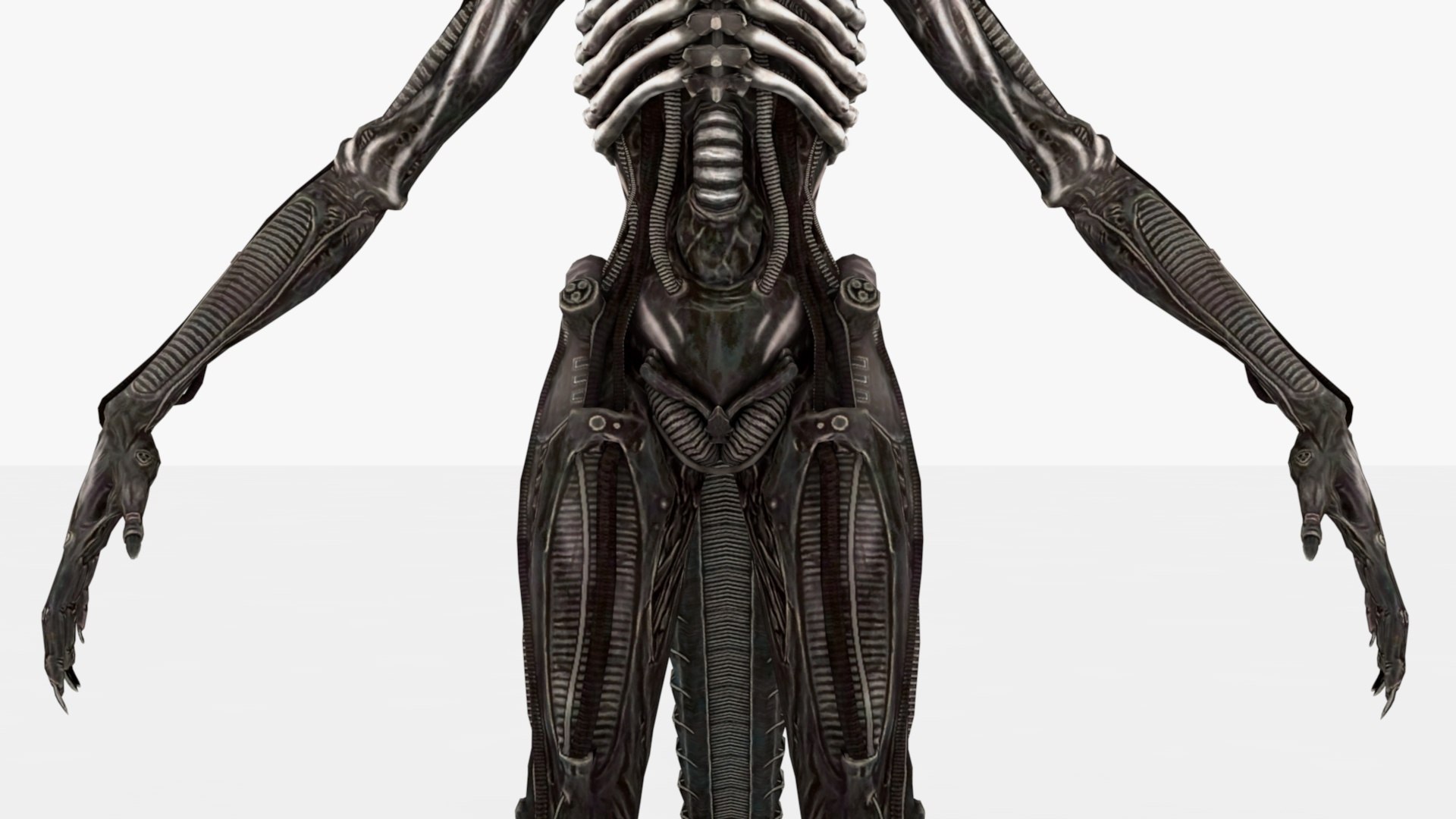 Alien Creature Rigged And 29 Animations 3D Model - TurboSquid 2376055
