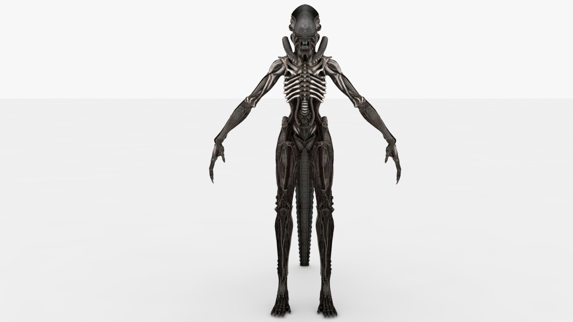 Alien Creature Rigged And 29 Animations 3D Model - TurboSquid 2376055