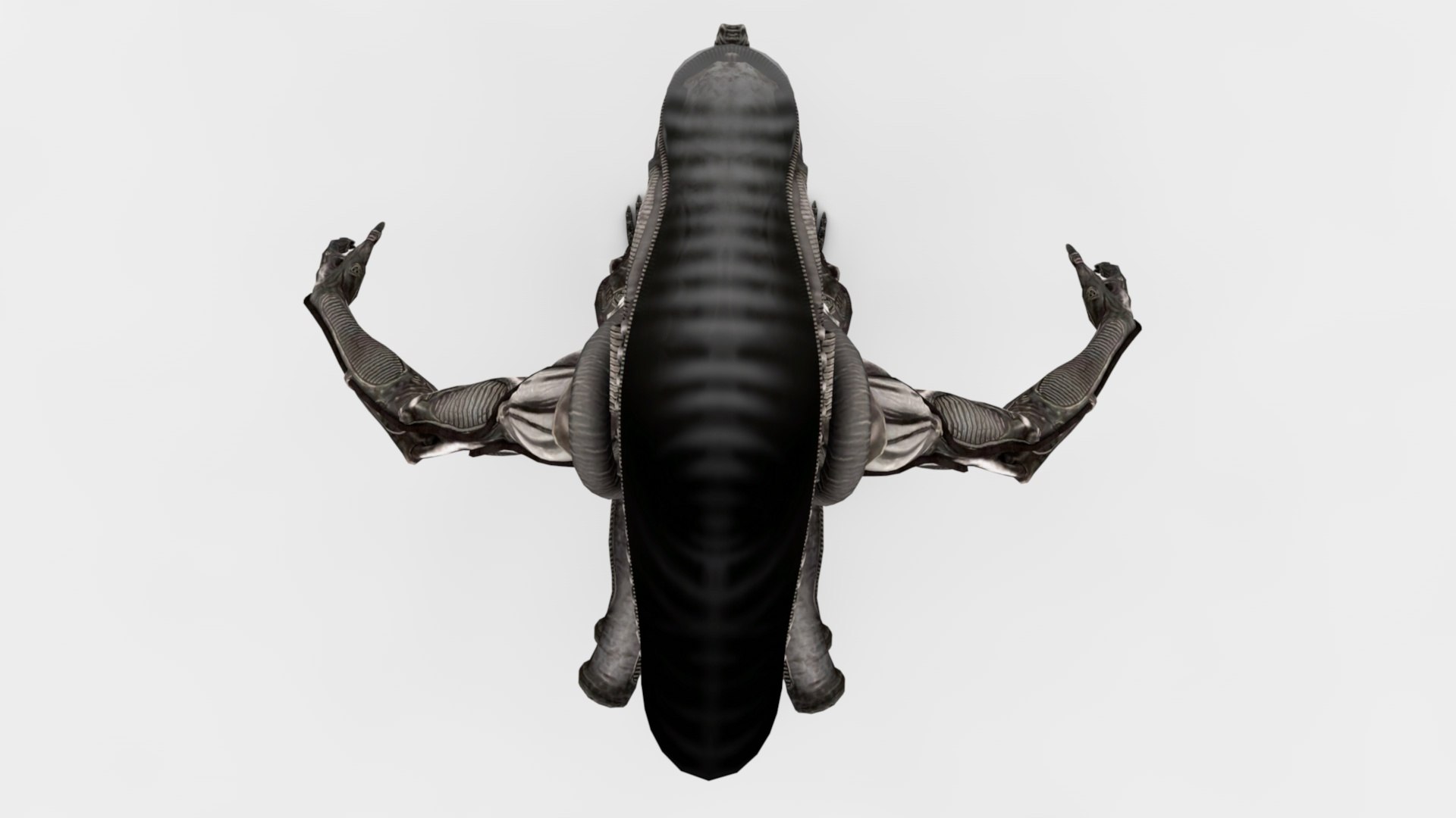 Alien Creature Rigged And 29 Animations 3D Model - TurboSquid 2376055