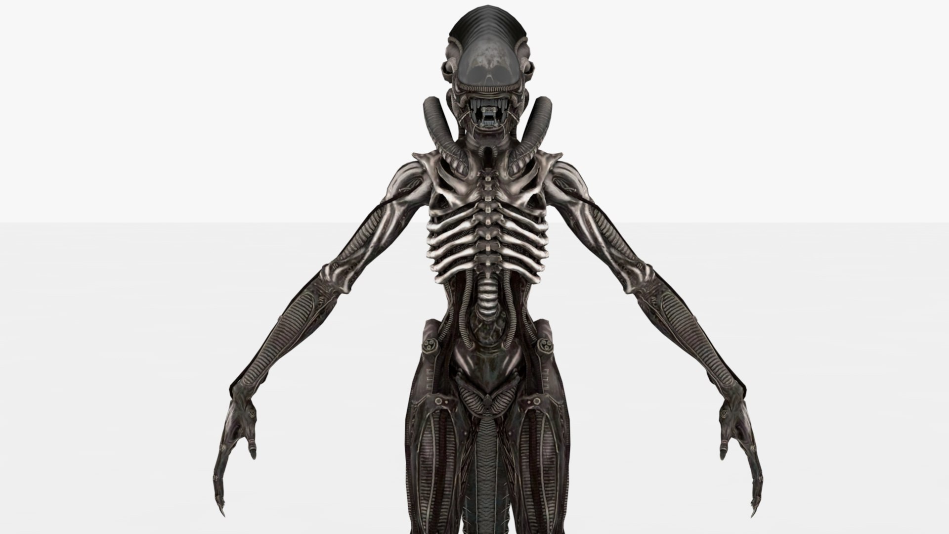 Alien Creature Rigged And 29 Animations 3D Model - TurboSquid 2376055