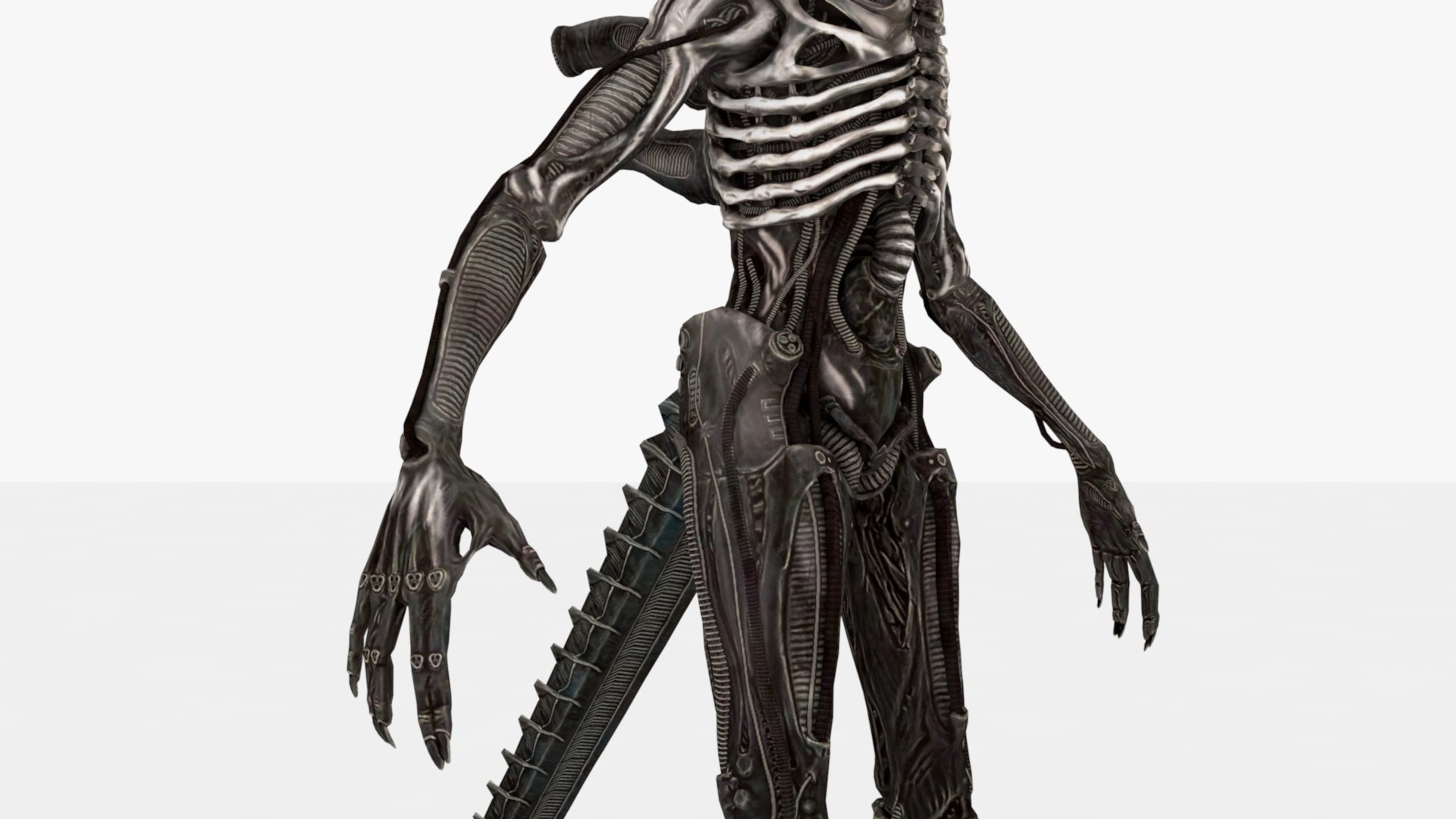 Alien Creature Rigged And 29 Animations 3D Model - TurboSquid 2376055