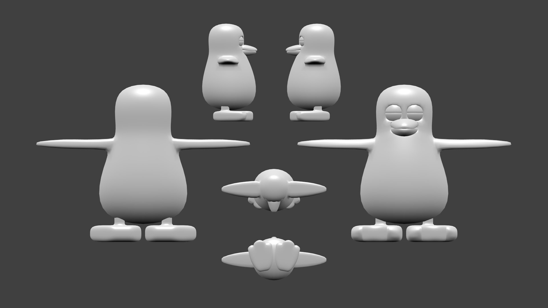 Free 3D Linux Penguin Model - TurboSquid 1422456