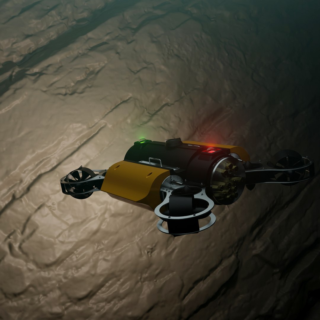 3D Underwater Drone Model - TurboSquid 2301112