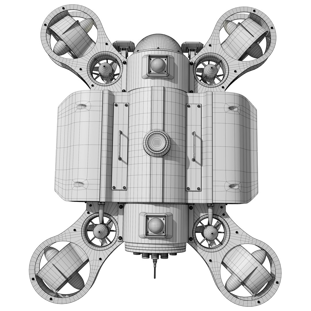 3D Underwater Drone Model - TurboSquid 2301112