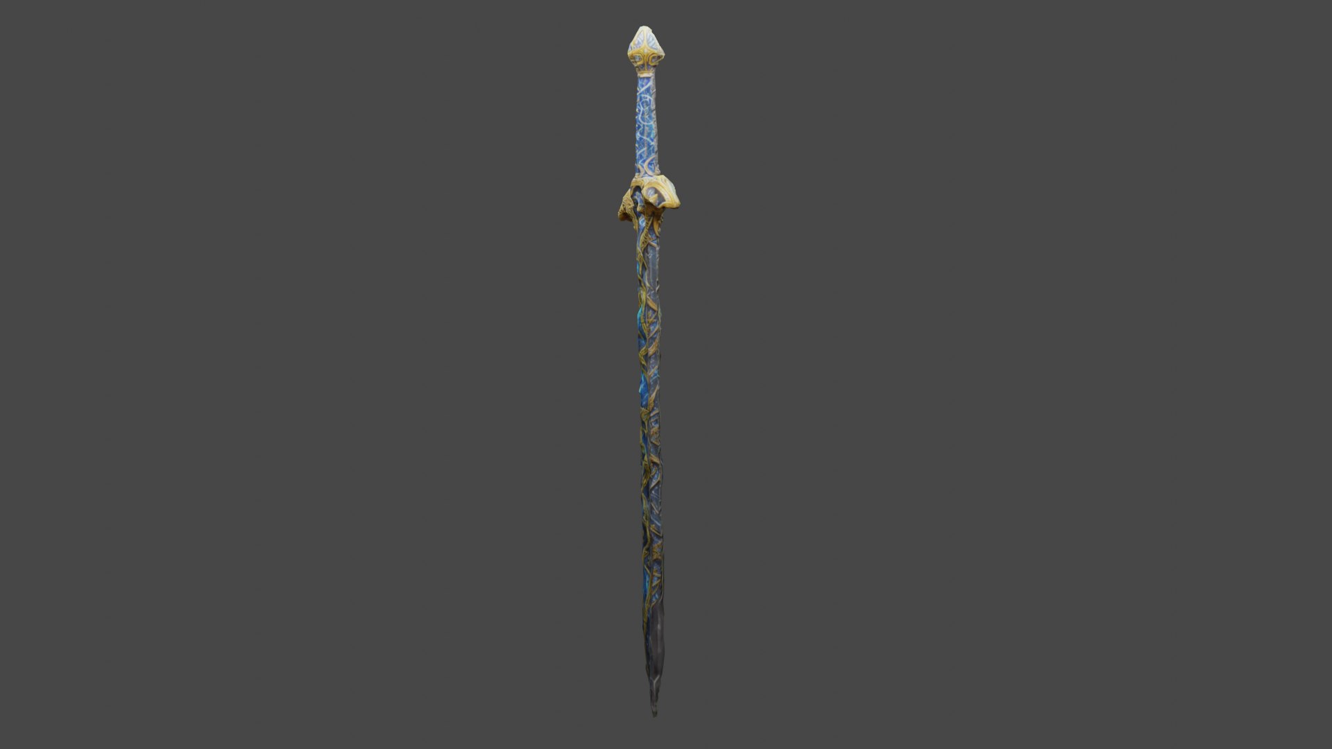 Fantasy Wizard Sword Model - TurboSquid 2270877