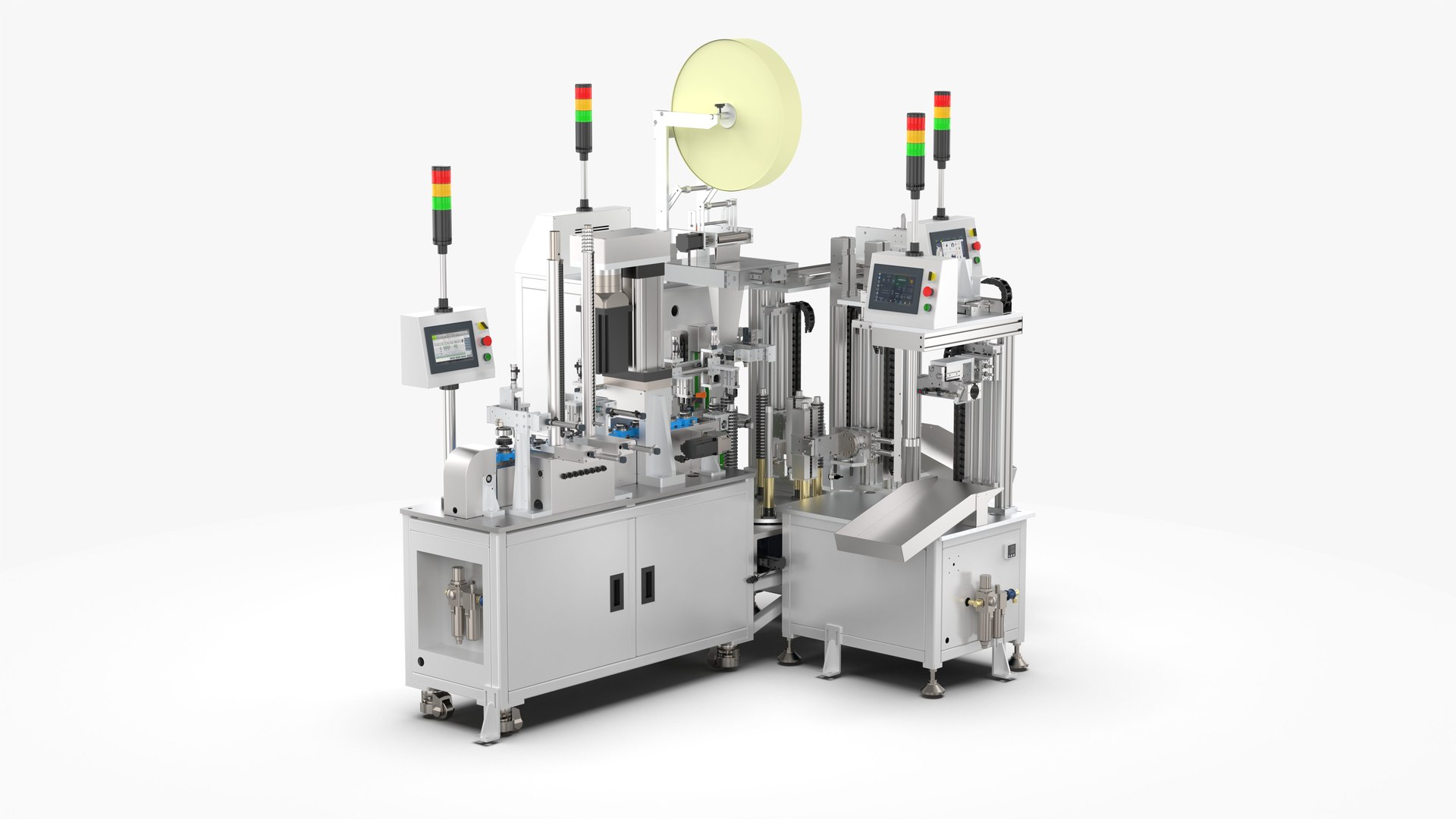 Automatic Riveting Bagging Packaging Machine Model - TurboSquid 2084671