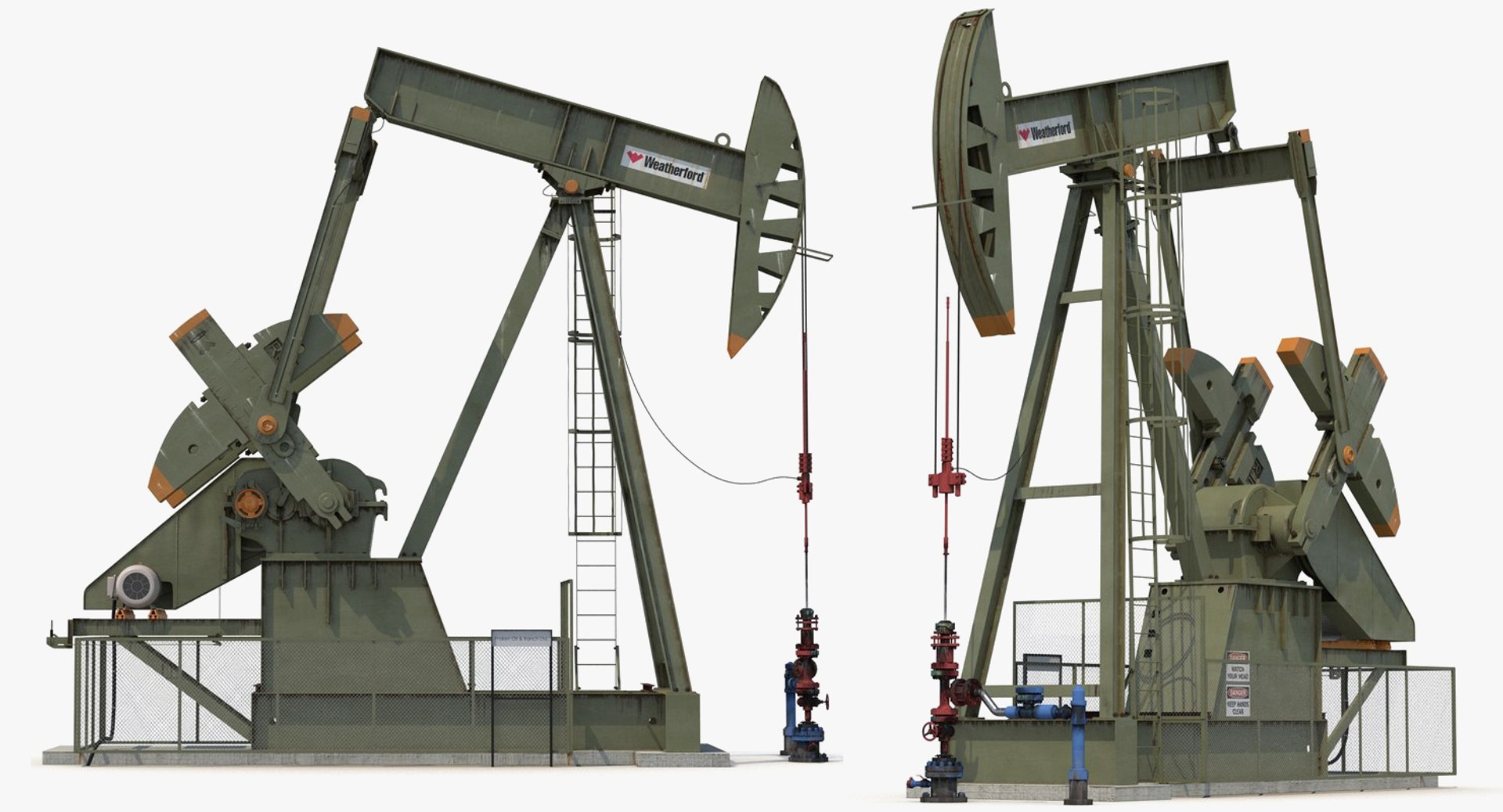 Oil production equipment 3 3D model - TurboSquid 1324191