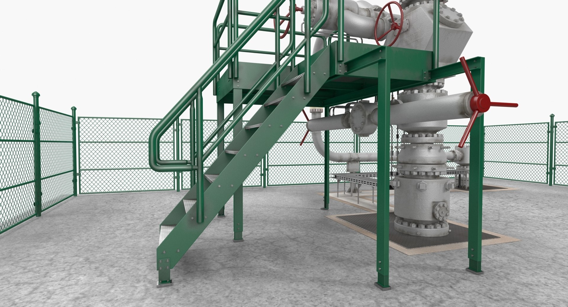 Oil production equipment 3 3D model - TurboSquid 1324191