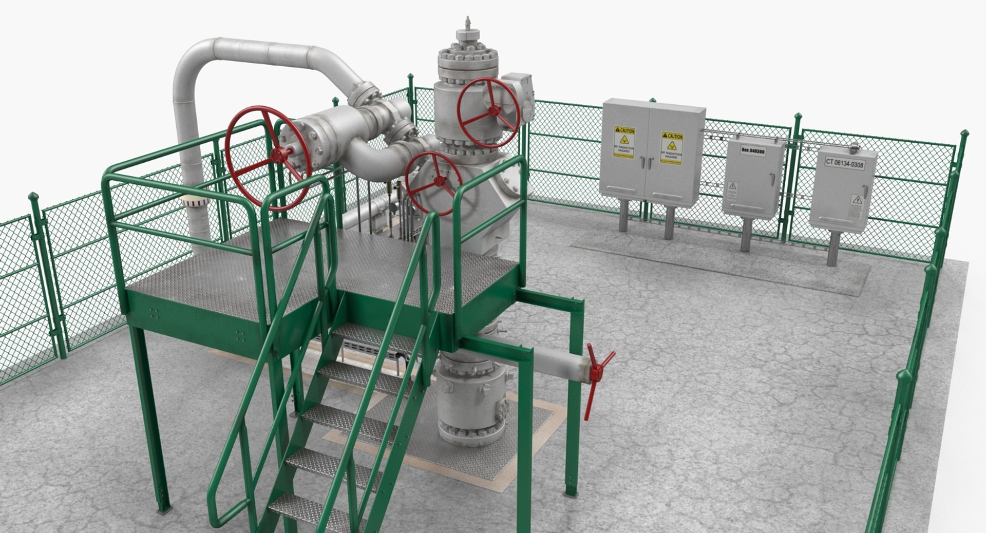 Oil production equipment 3 3D model - TurboSquid 1324191