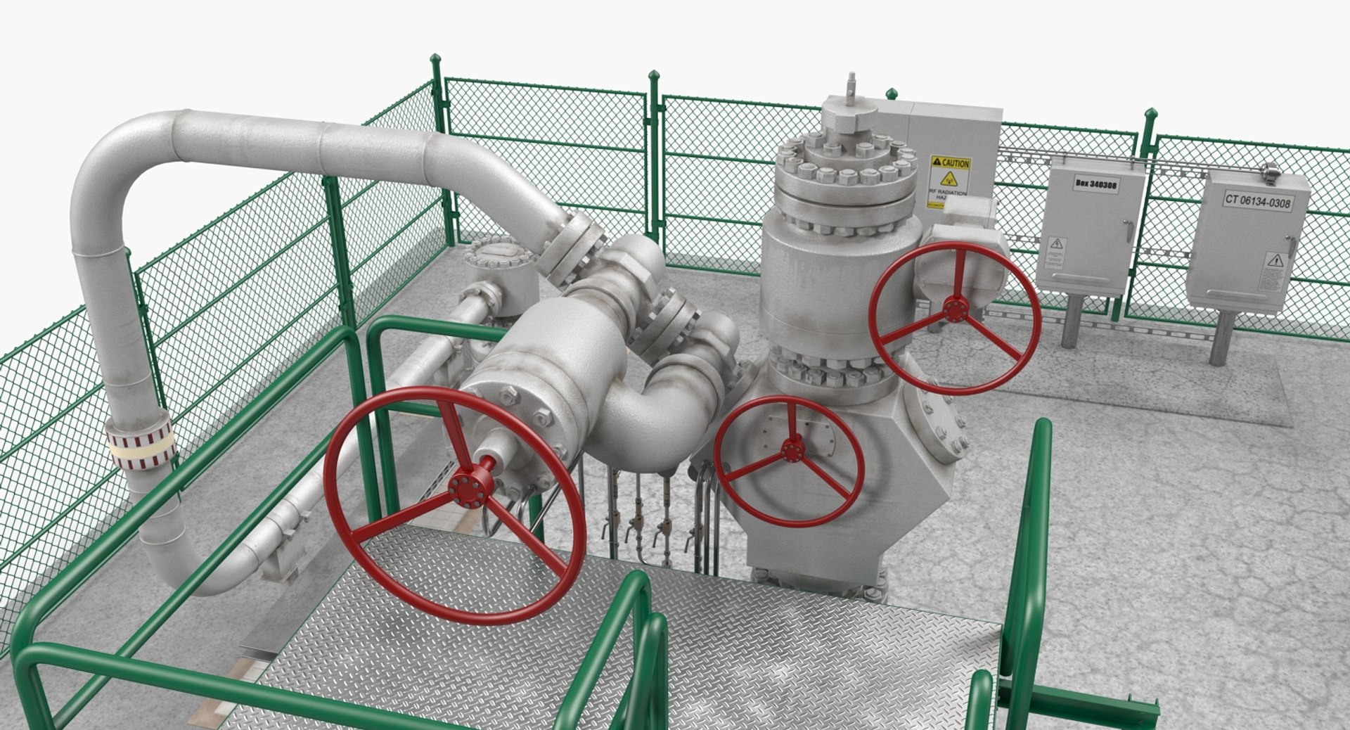 Oil Production Equipment 3 3D Model - TurboSquid 1324191