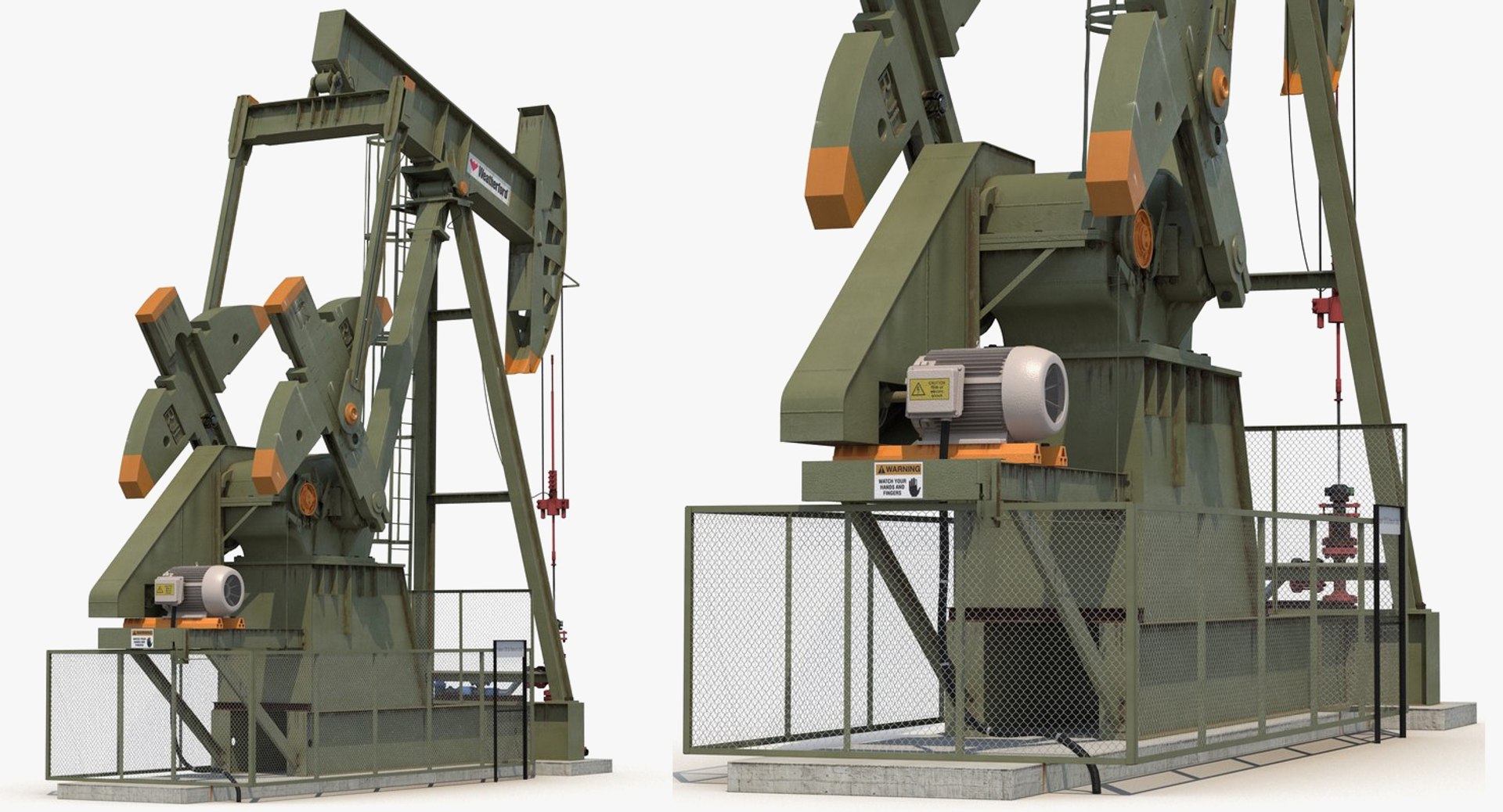 Oil production equipment 3 3D model - TurboSquid 1324191