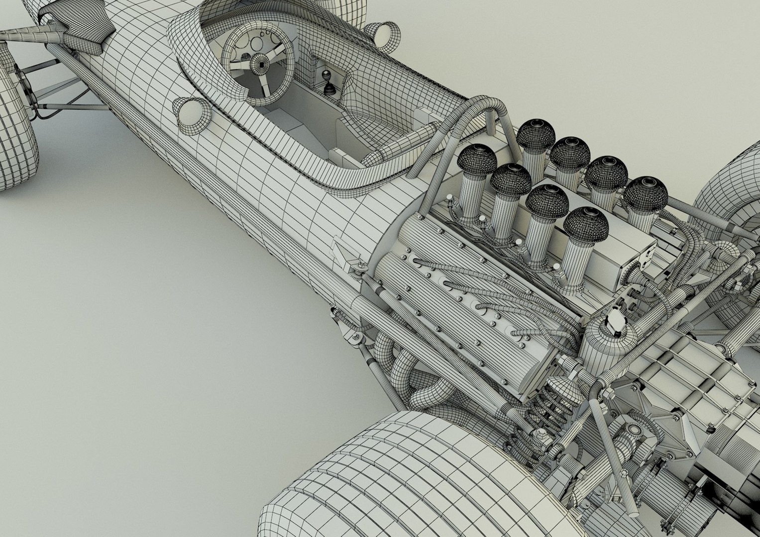 3D Type Racing Car - TurboSquid 2064915