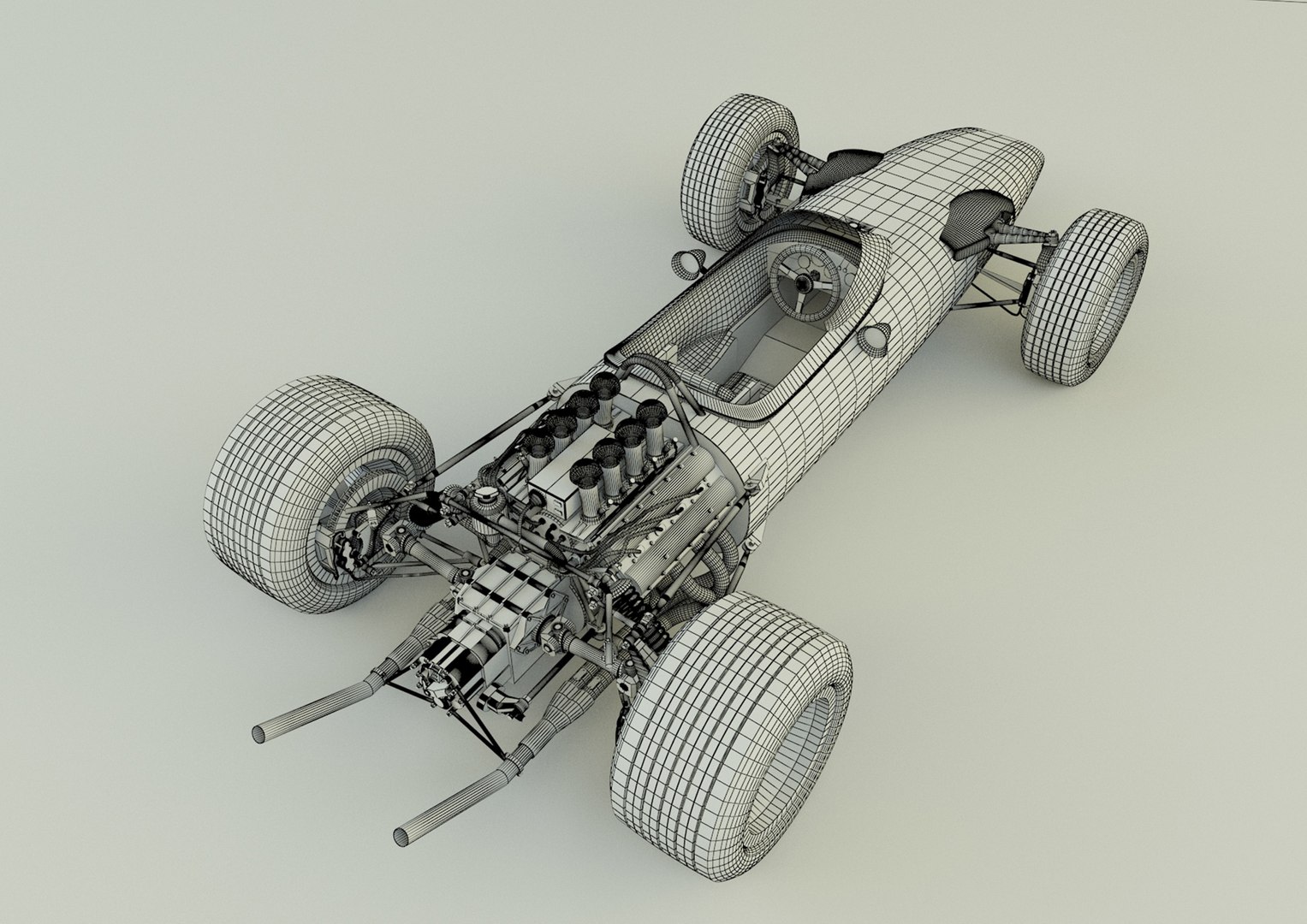 3D Type Racing Car - TurboSquid 2064915