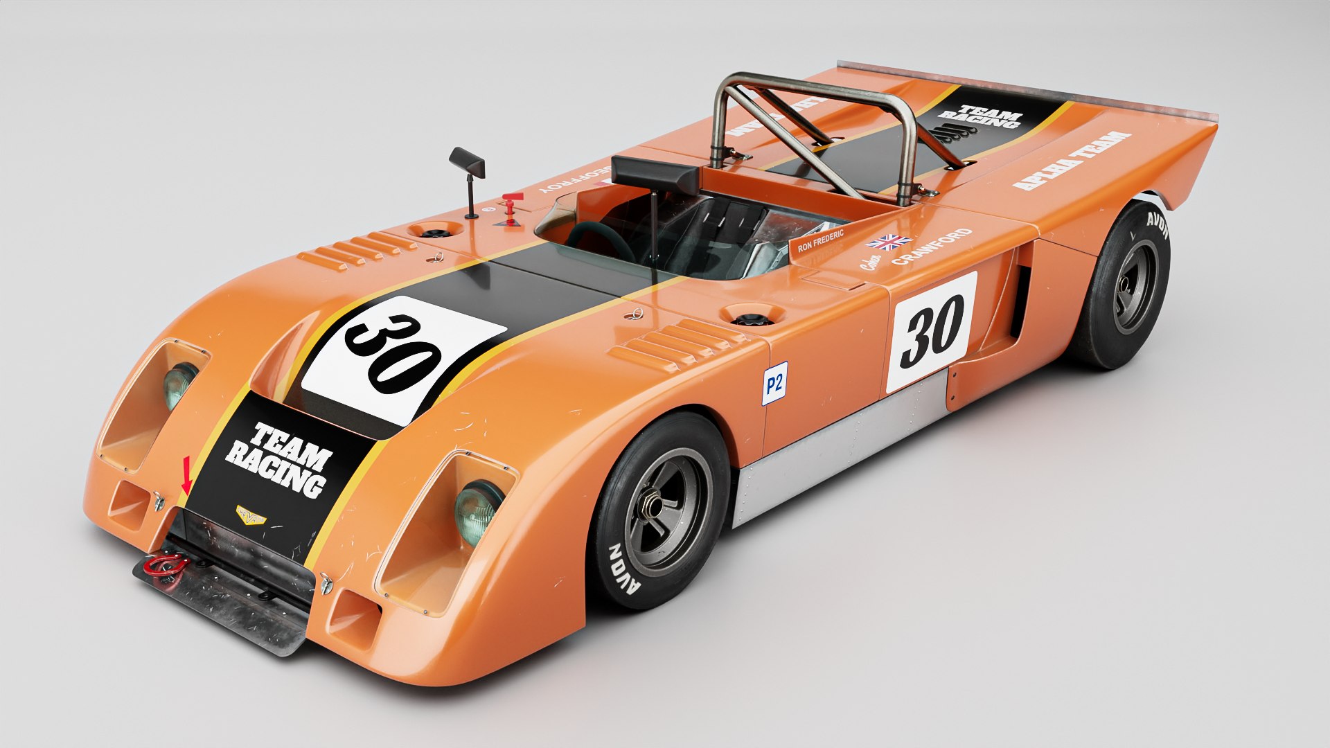 3D Chevron B21 3D Model Model - TurboSquid 2240655