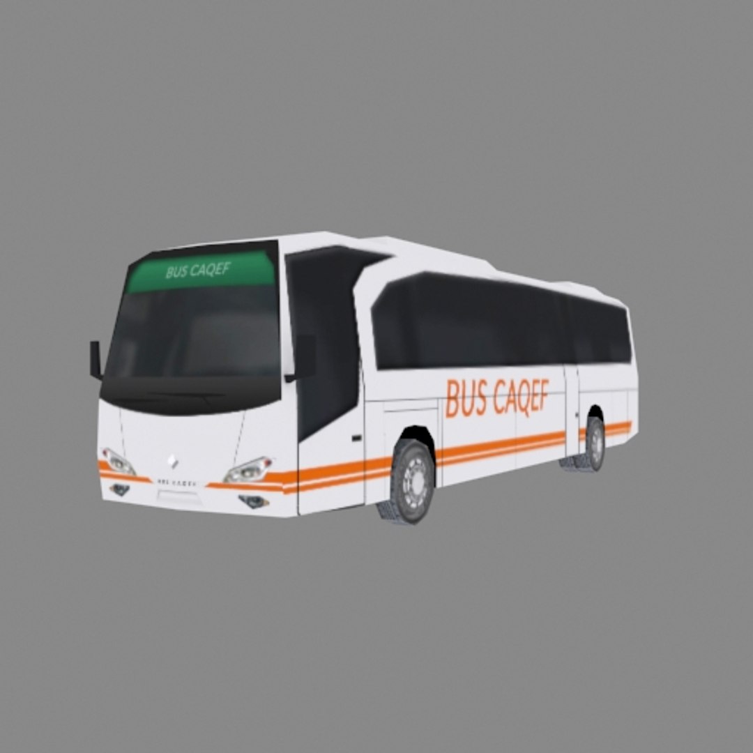 3D Model Cartoon Style Bus - TurboSquid 1460439