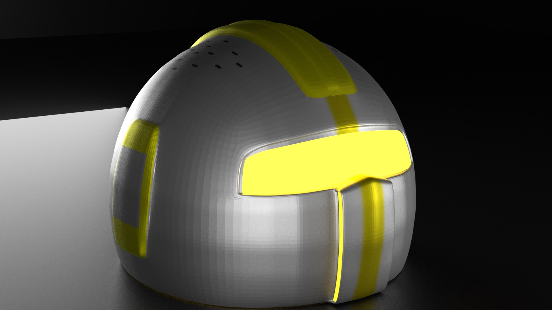 Futuristic Helmet 3D - TurboSquid 2092902