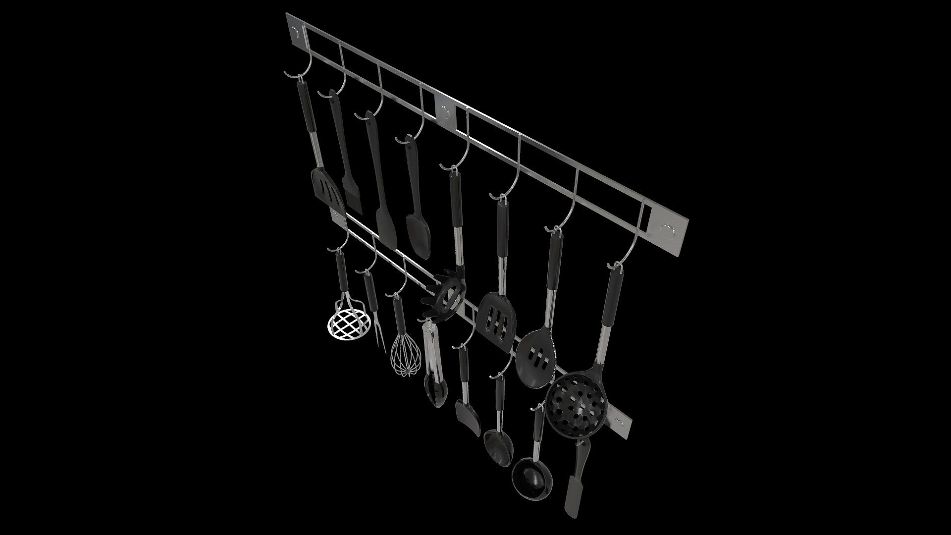 3D Kitchen Utensils Bundle - TurboSquid 2109456