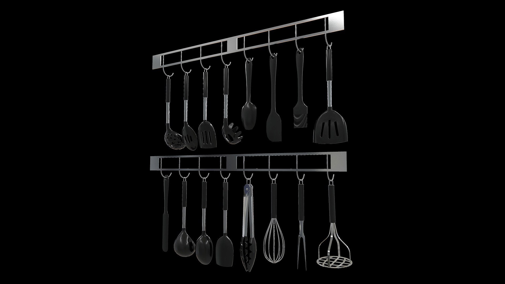 3D Kitchen Utensils Bundle - TurboSquid 2109456