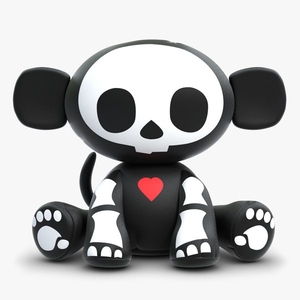 monkey animal skelanimal 3d max