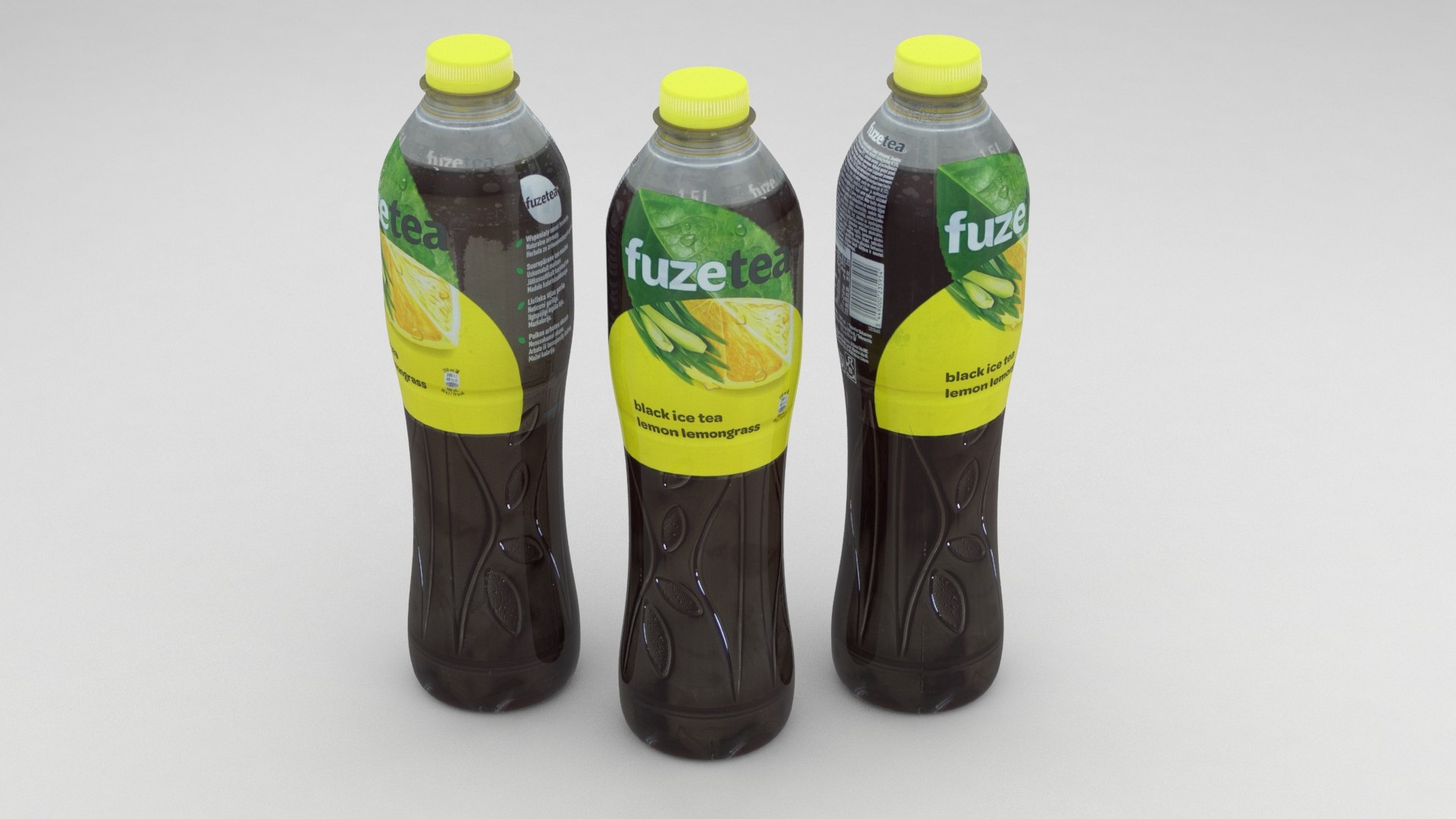 3D model ice tea bottle - TurboSquid 1410512
