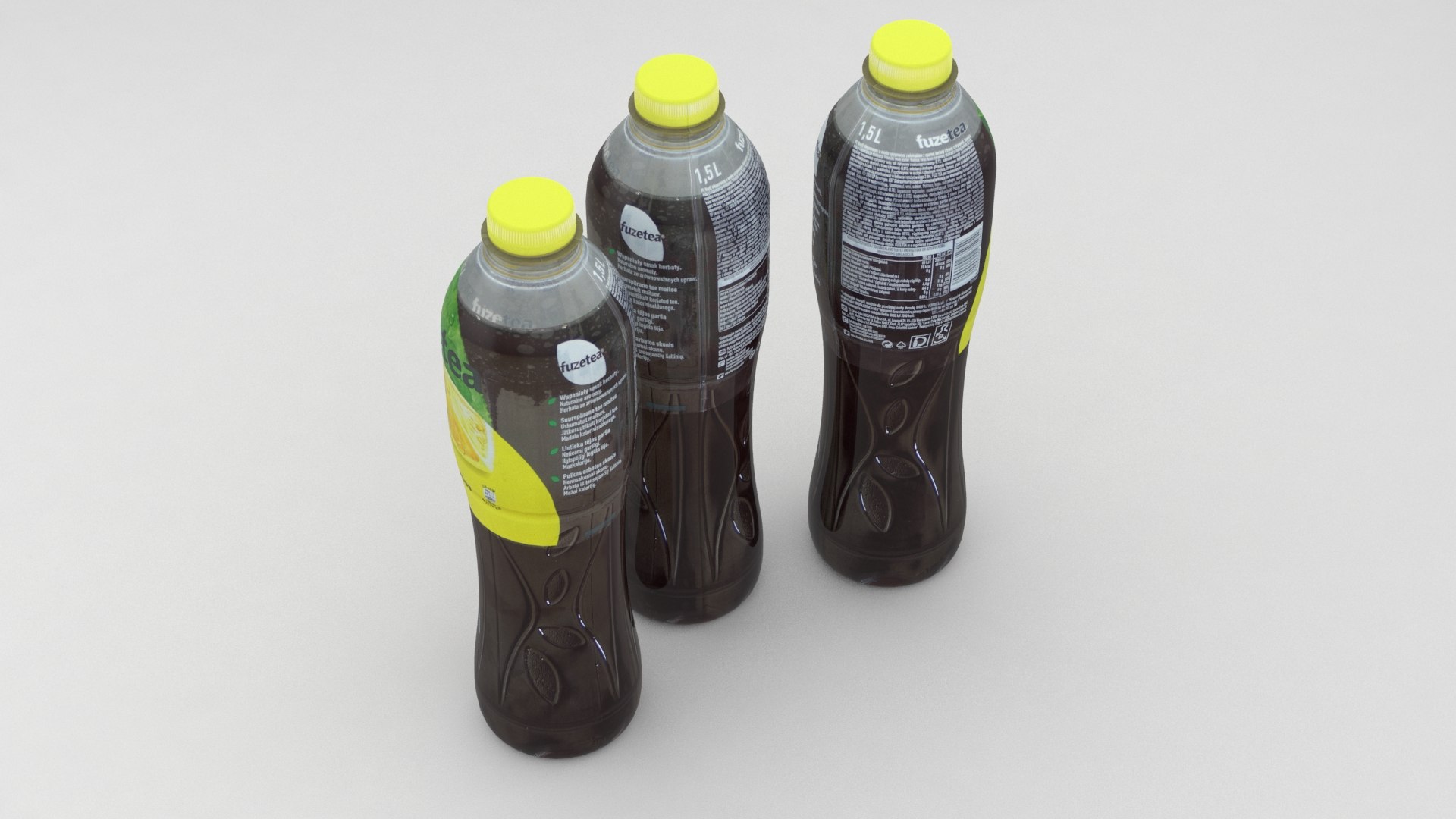 3D model ice tea bottle - TurboSquid 1410512