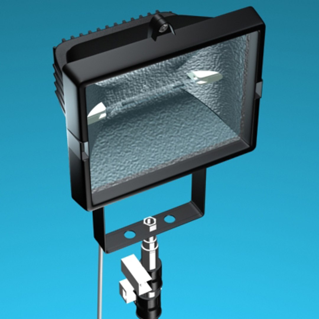 3d zenith spotlight lights model