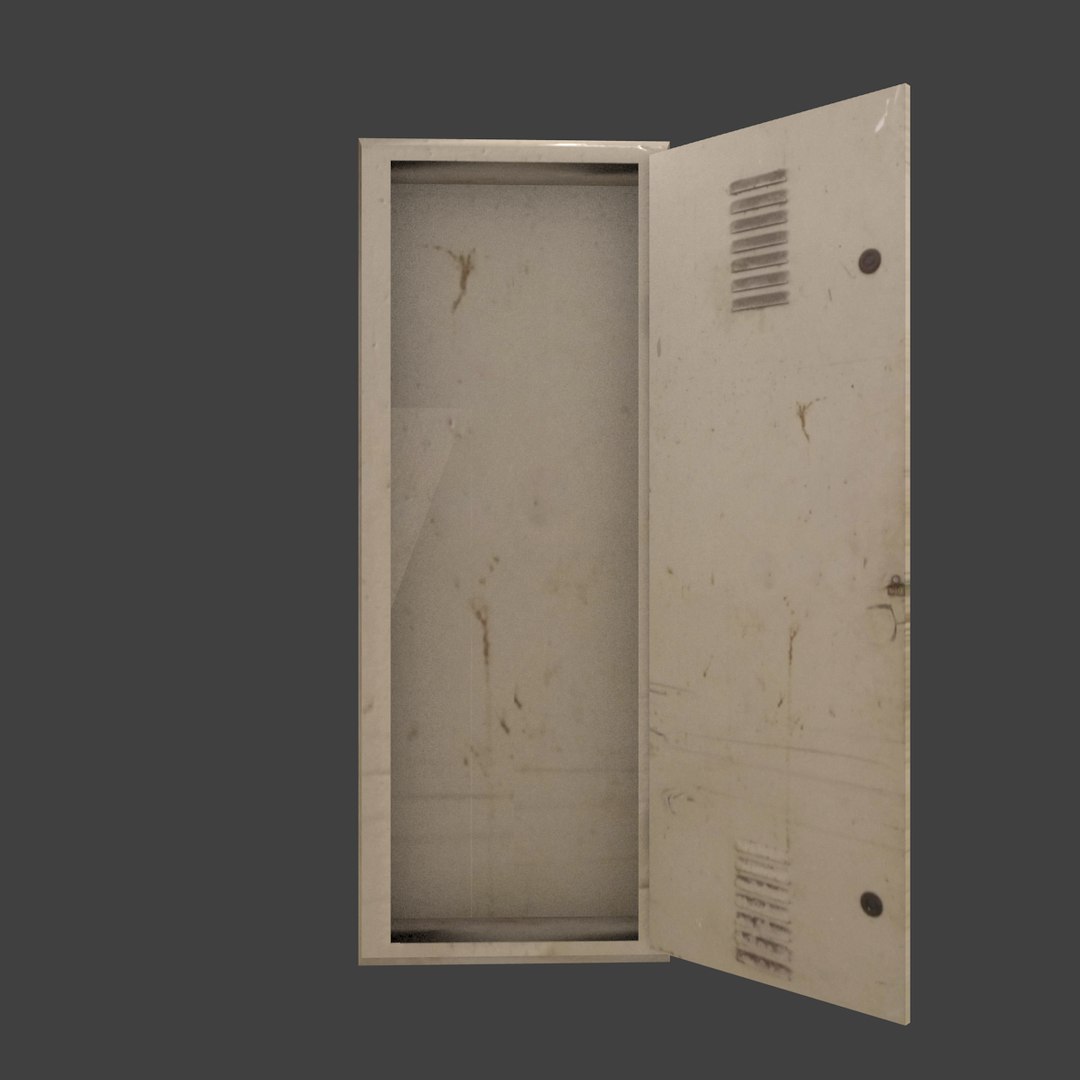 Old panel 3D model - TurboSquid 1446229