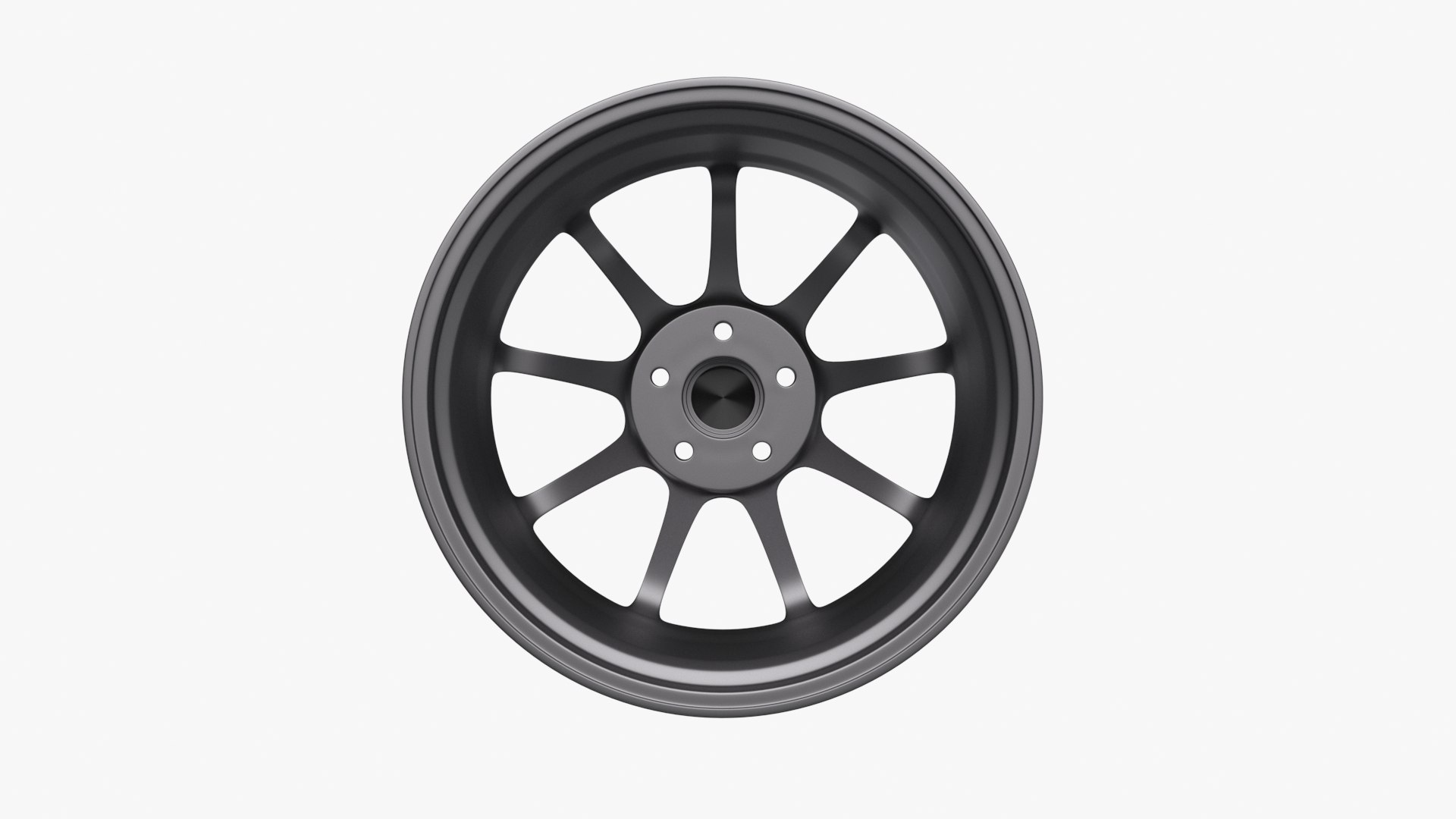 Enkei PF09 Wheel Rim 3D Model - TurboSquid 1805188