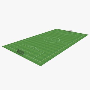Soccer Pitch 3D Models for Download | TurboSquid