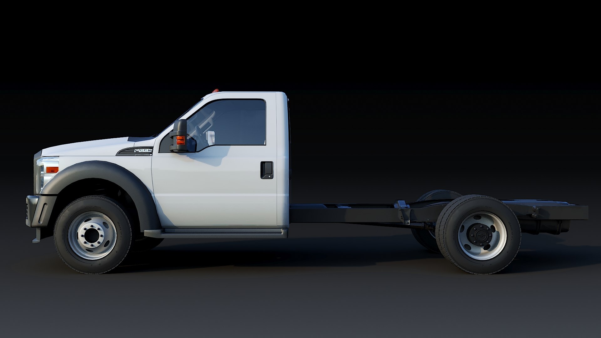 3D Ford F550 Super Duty Regular cab - TurboSquid 1879643