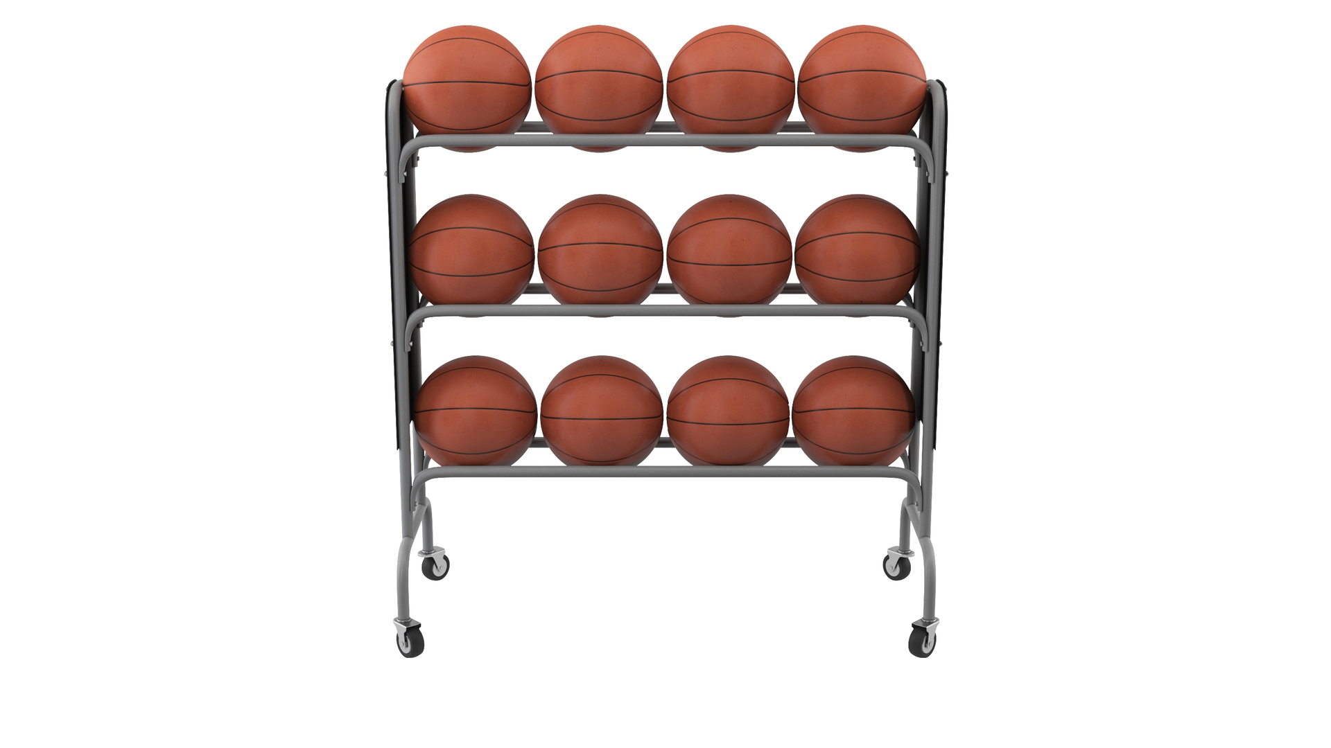 3D Basketball Rack With Balls Model - TurboSquid 1918890